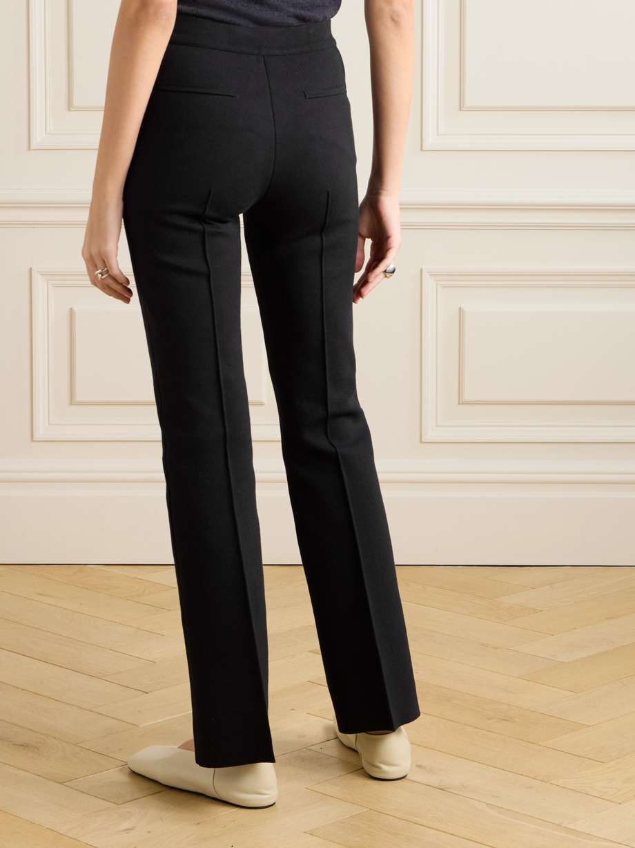 HIGH SPORT Long Kick stretch-cotton flared pants | NET-A-PORTER