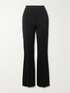 HIGH SPORT Long Kick stretch-cotton flared pants | NET-A-PORTER