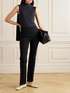 HIGH SPORT Long Kick stretch-cotton flared pants | NET-A-PORTER