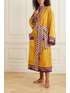 DOLCE&GABBANA Printed cotton-terry robe | NET-A-PORTER