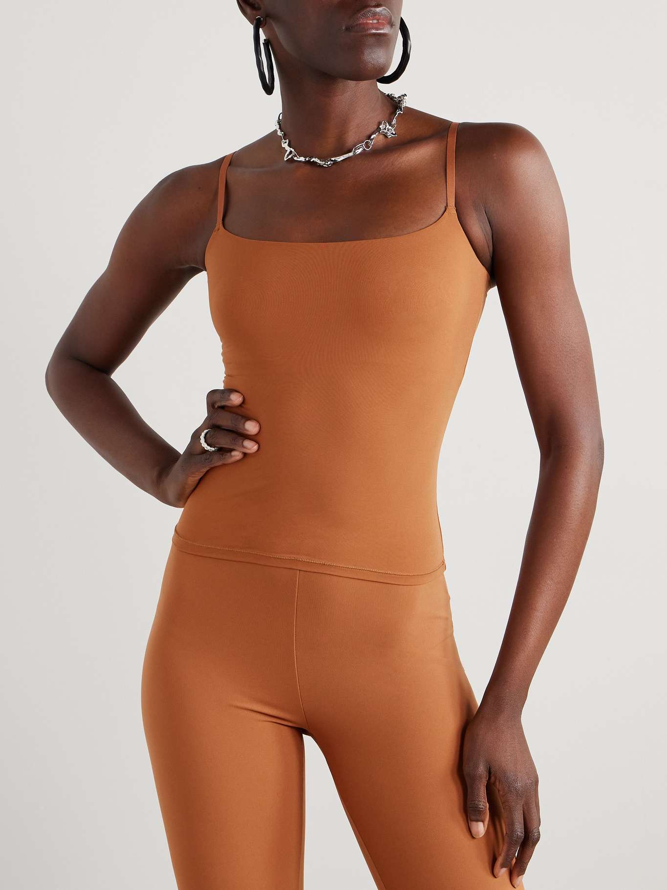 SKIMS Fits Everybody Cami - Bronze | NET-A-PORTER
