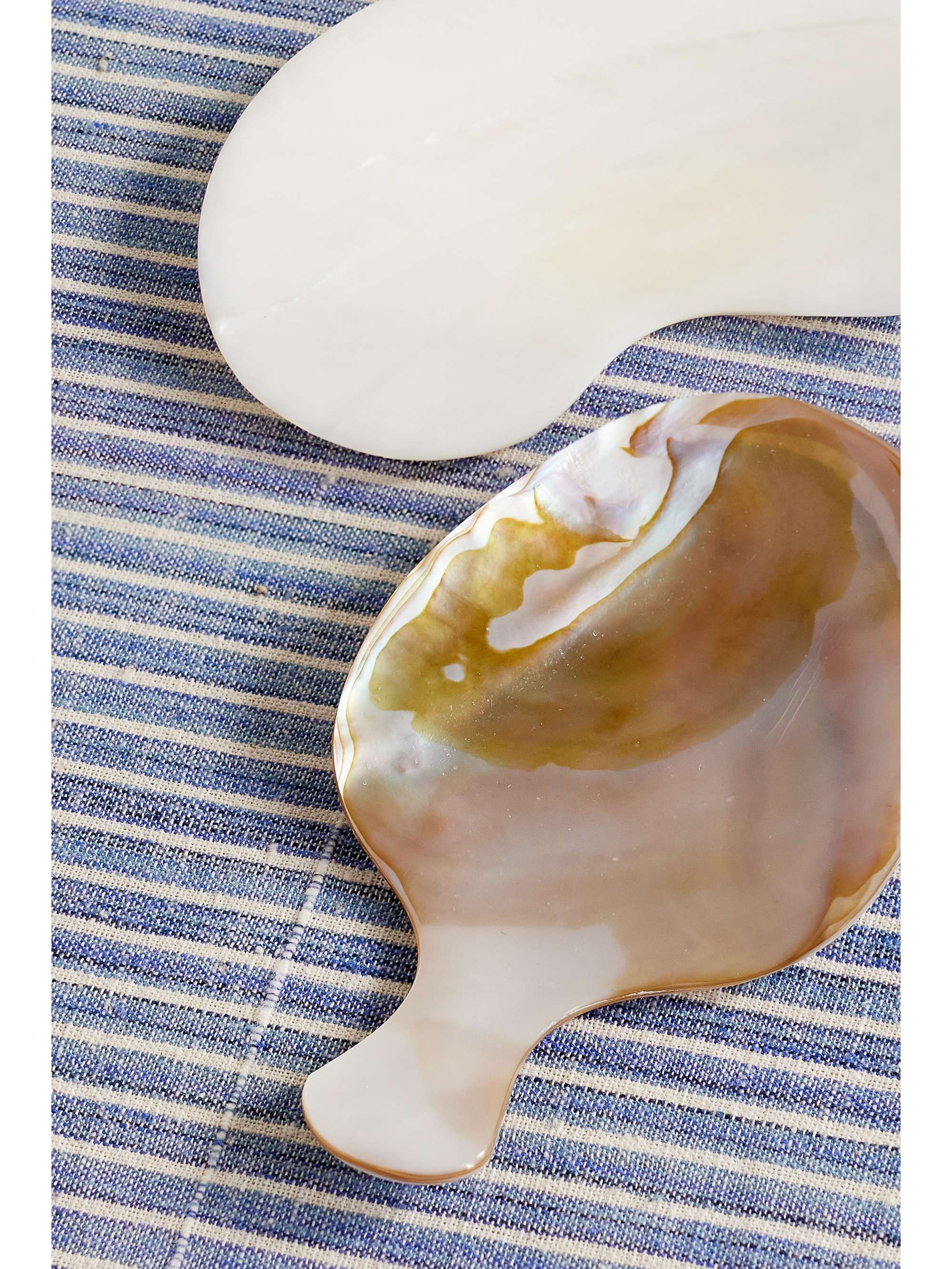 GOHAR WORLD Bean and Scoop set of two mother-of-pearl dishes | NET-A-PORTER