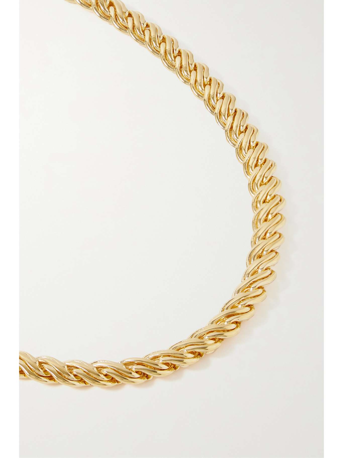 MARTHA CALVO Madison gold-plated necklace | NET-A-PORTER