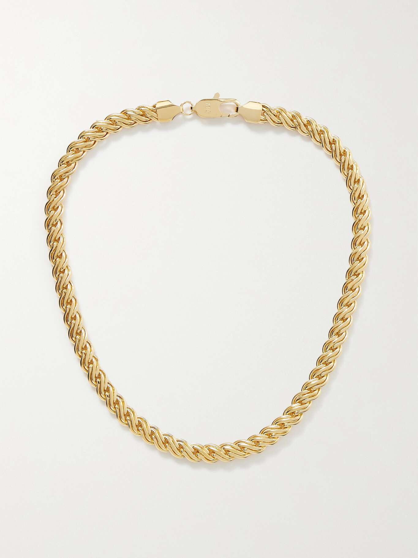 MARTHA CALVO Madison gold-plated necklace | NET-A-PORTER
