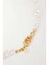 MARTHA CALVO Lottie gold-tone pearl bracelet | NET-A-PORTER