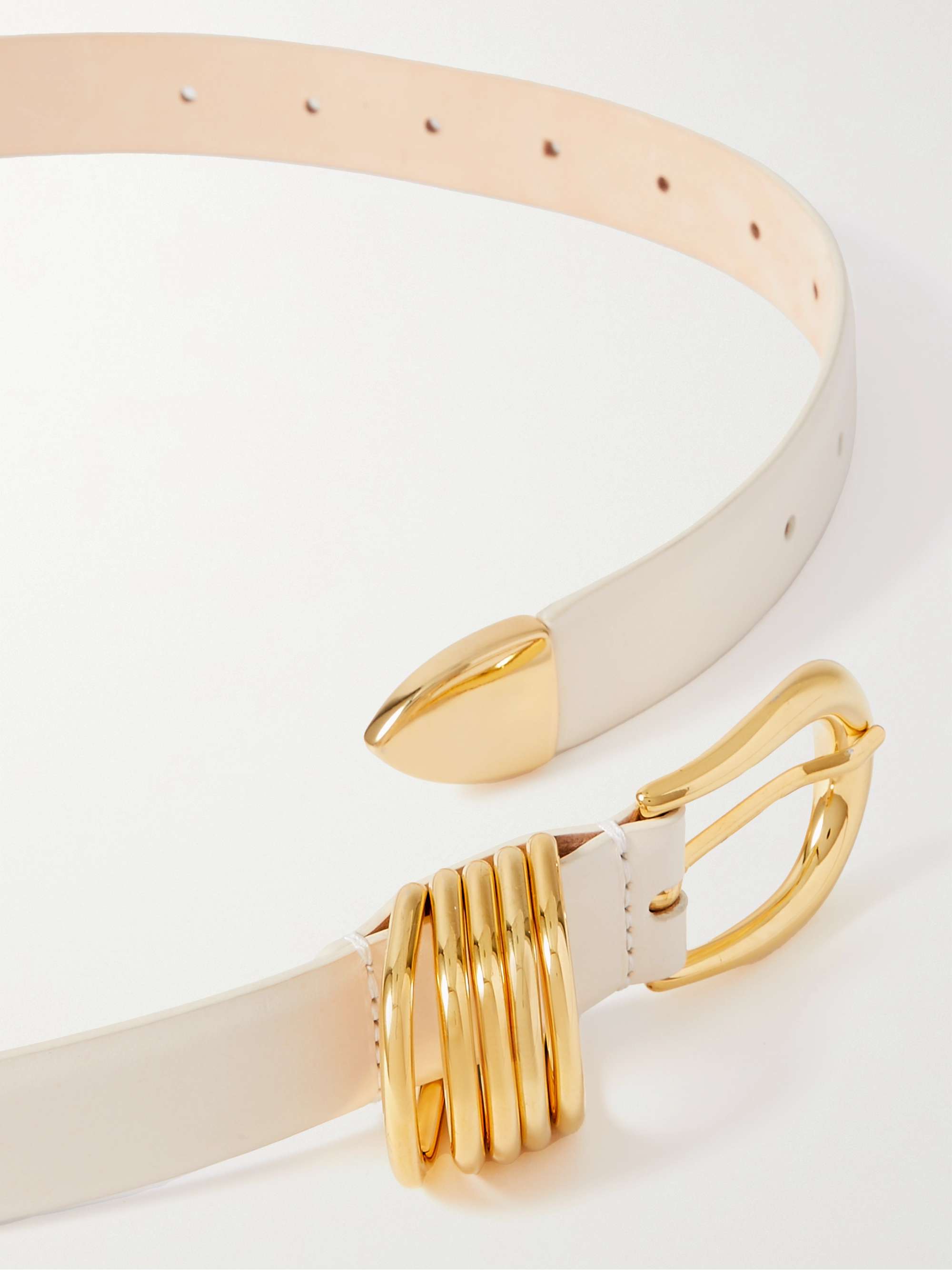 DÉHANCHE Hollyhock leather belt | NET-A-PORTER