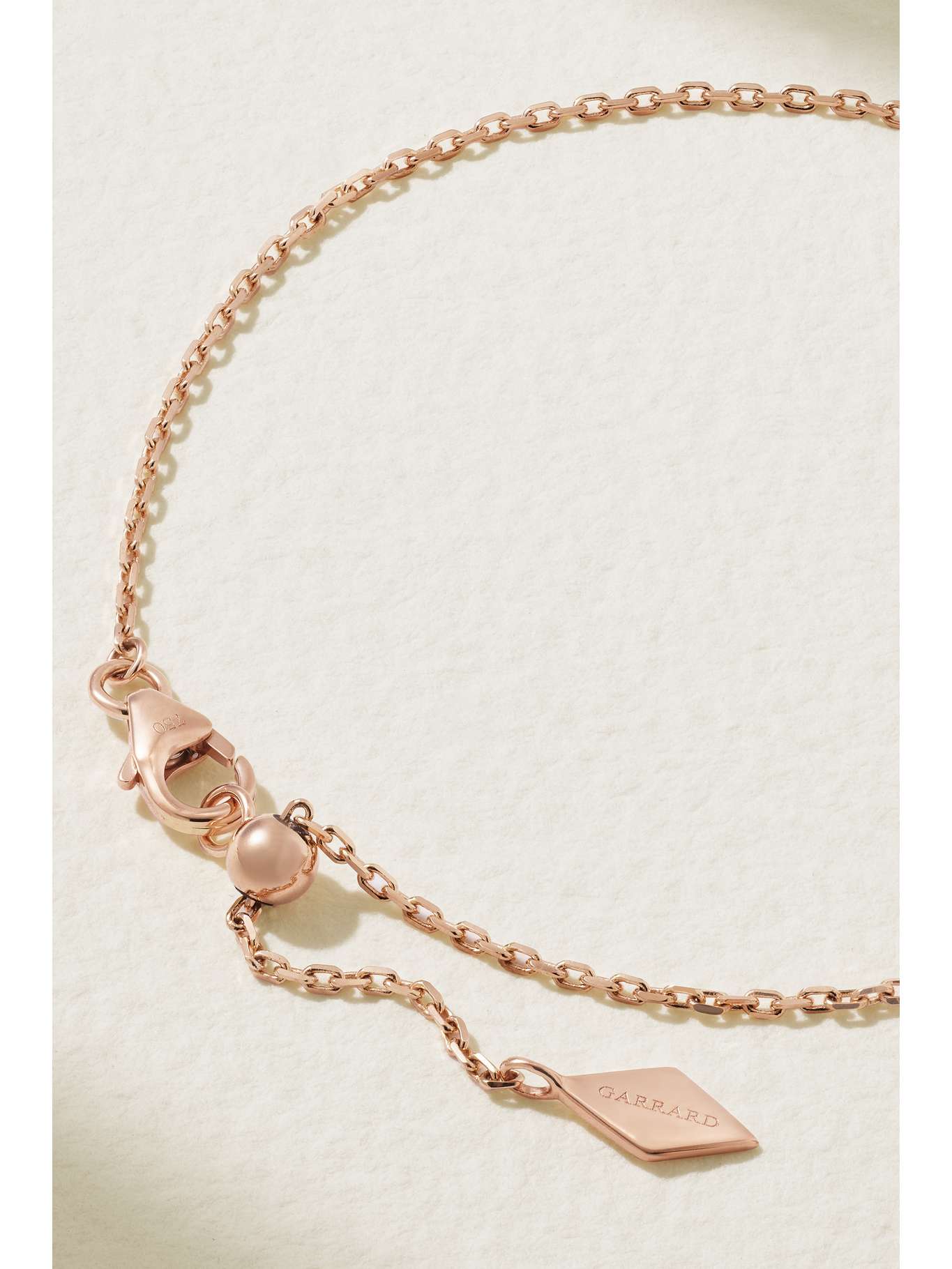 GARRARD Wings Rising mini 18-karat rose gold diamond bracelet | NET-A ...