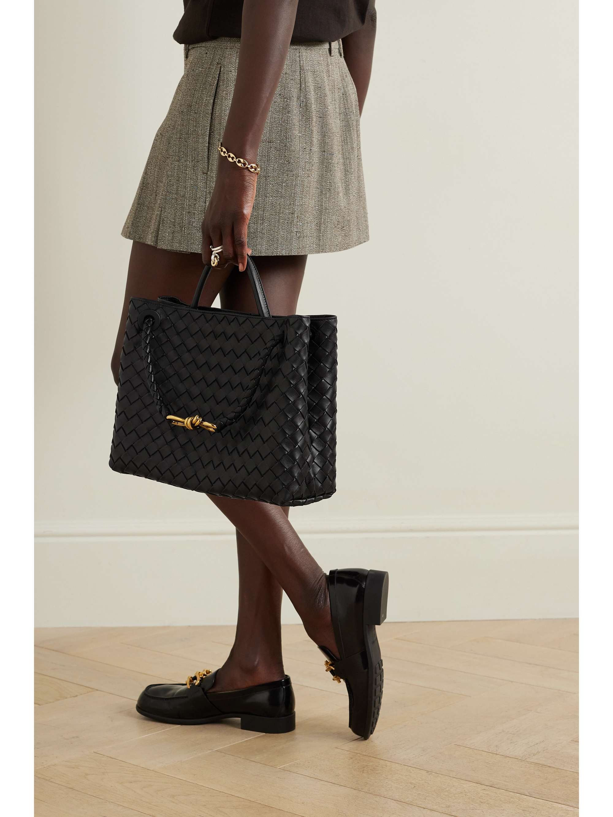 BOTTEGA VENETA Andiamo medium leather tote | NET-A-PORTER