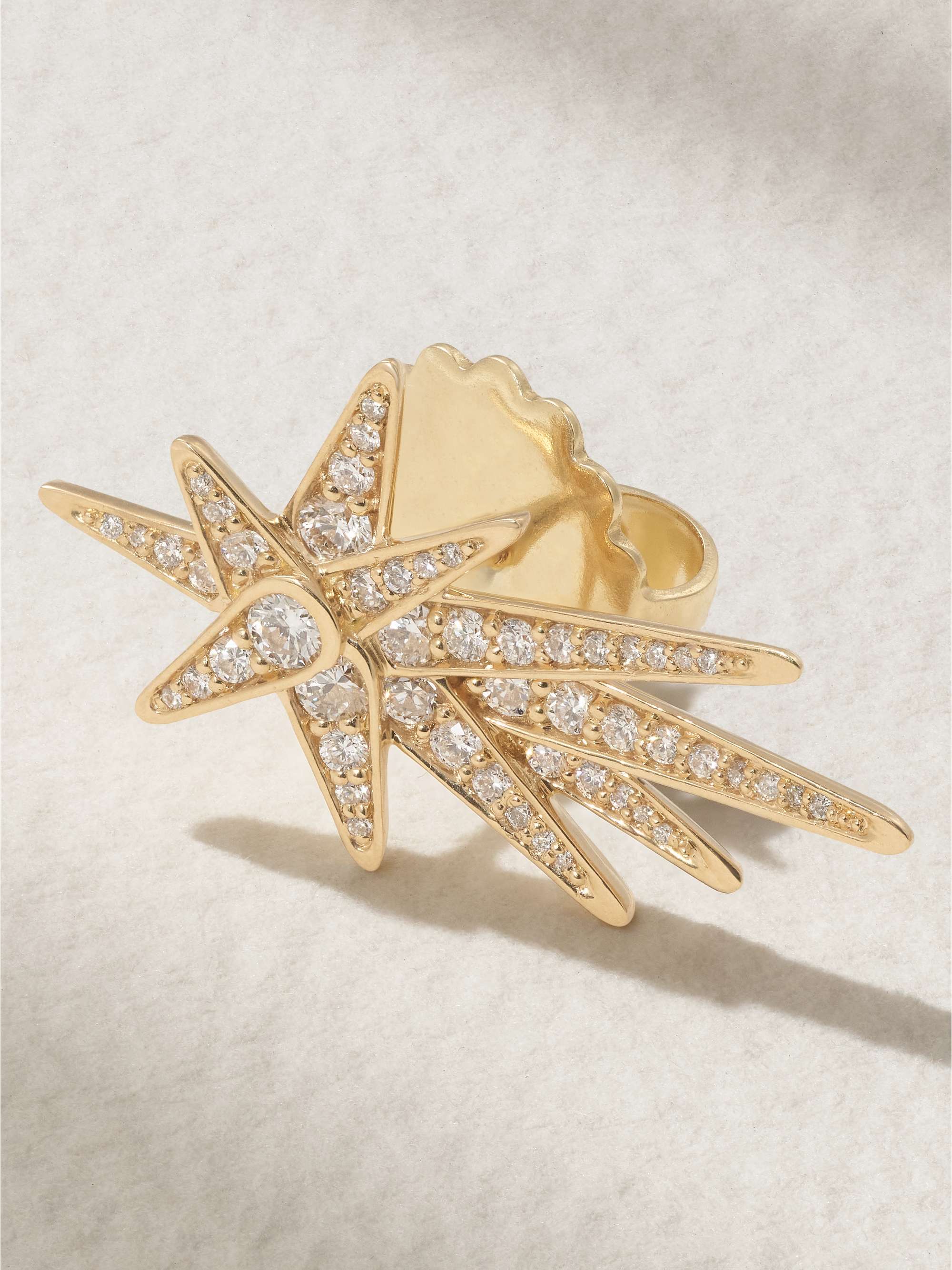 OLE LYNGGAARD COPENHAGEN Funky Shooting Stars 18-karat gold diamond ...
