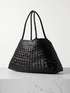 DRAGON DIFFUSION Santa Croce Big woven leather tote | NET-A-PORTER