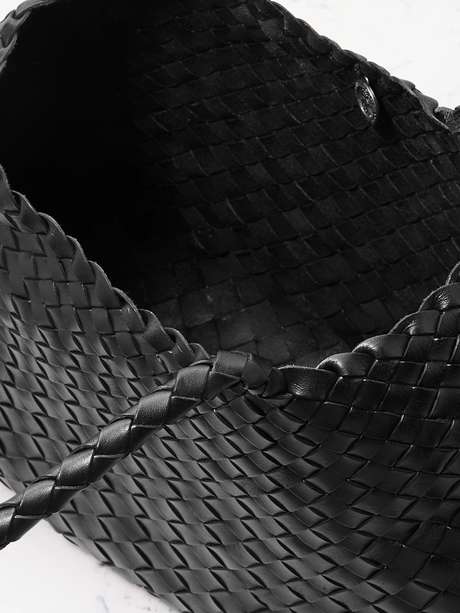 DRAGON DIFFUSION Santa Croce Big woven leather tote | NET-A-PORTER