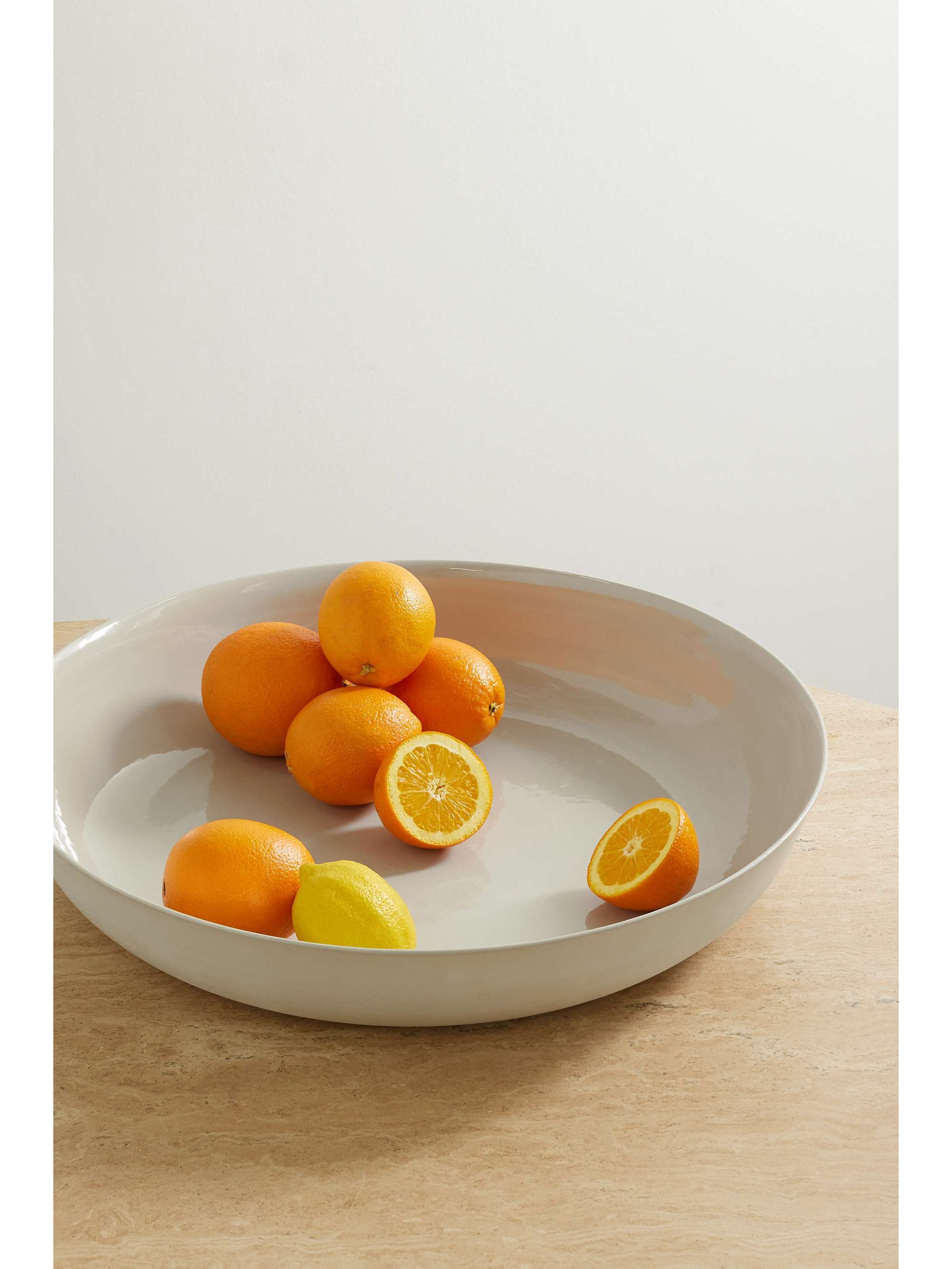 MUD AUSTRALIA + NET SUSTAIN Pebble set of five porcelain serving bowls ...