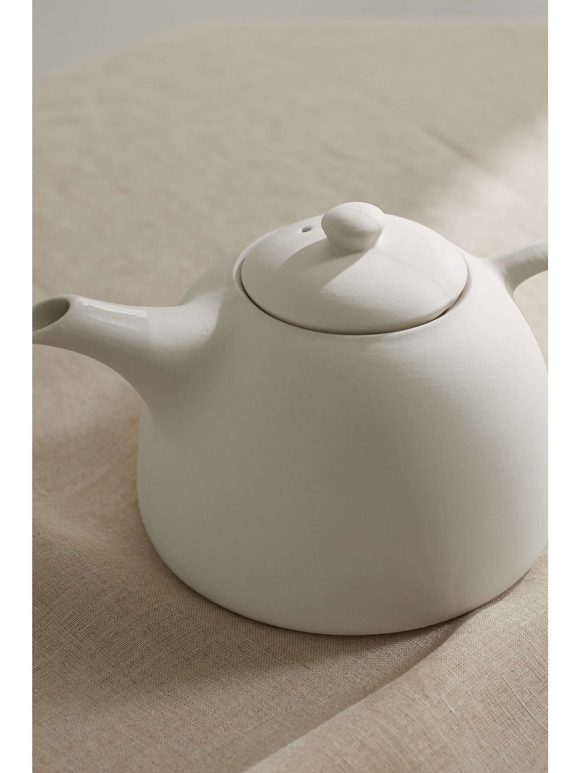 MUD AUSTRALIA + NET SUSTAIN Round porcelain teapot | NET-A-PORTER
