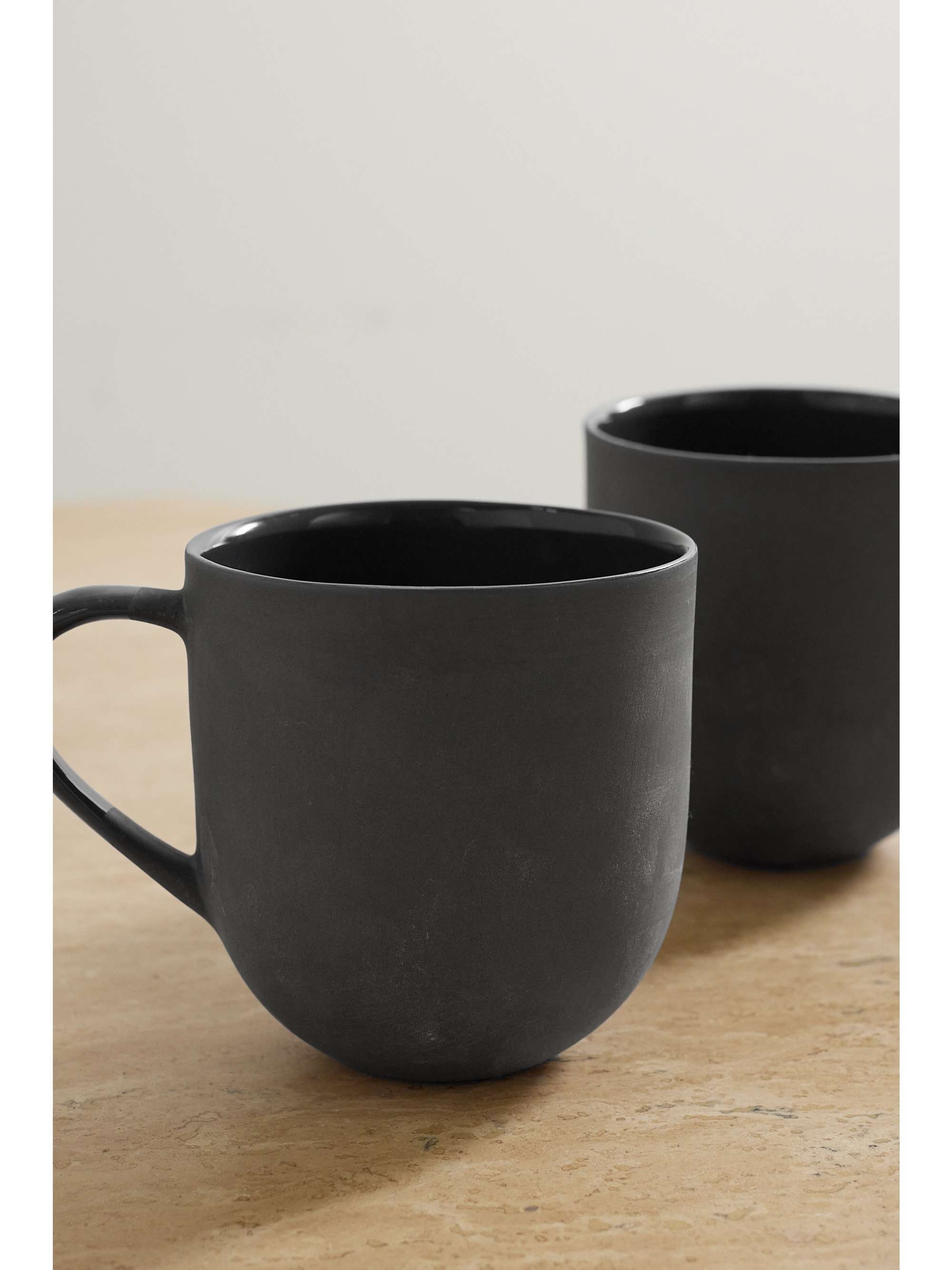 MUD AUSTRALIA + NET SUSTAIN Round set of two porcelain mugs | NET-A-PORTER