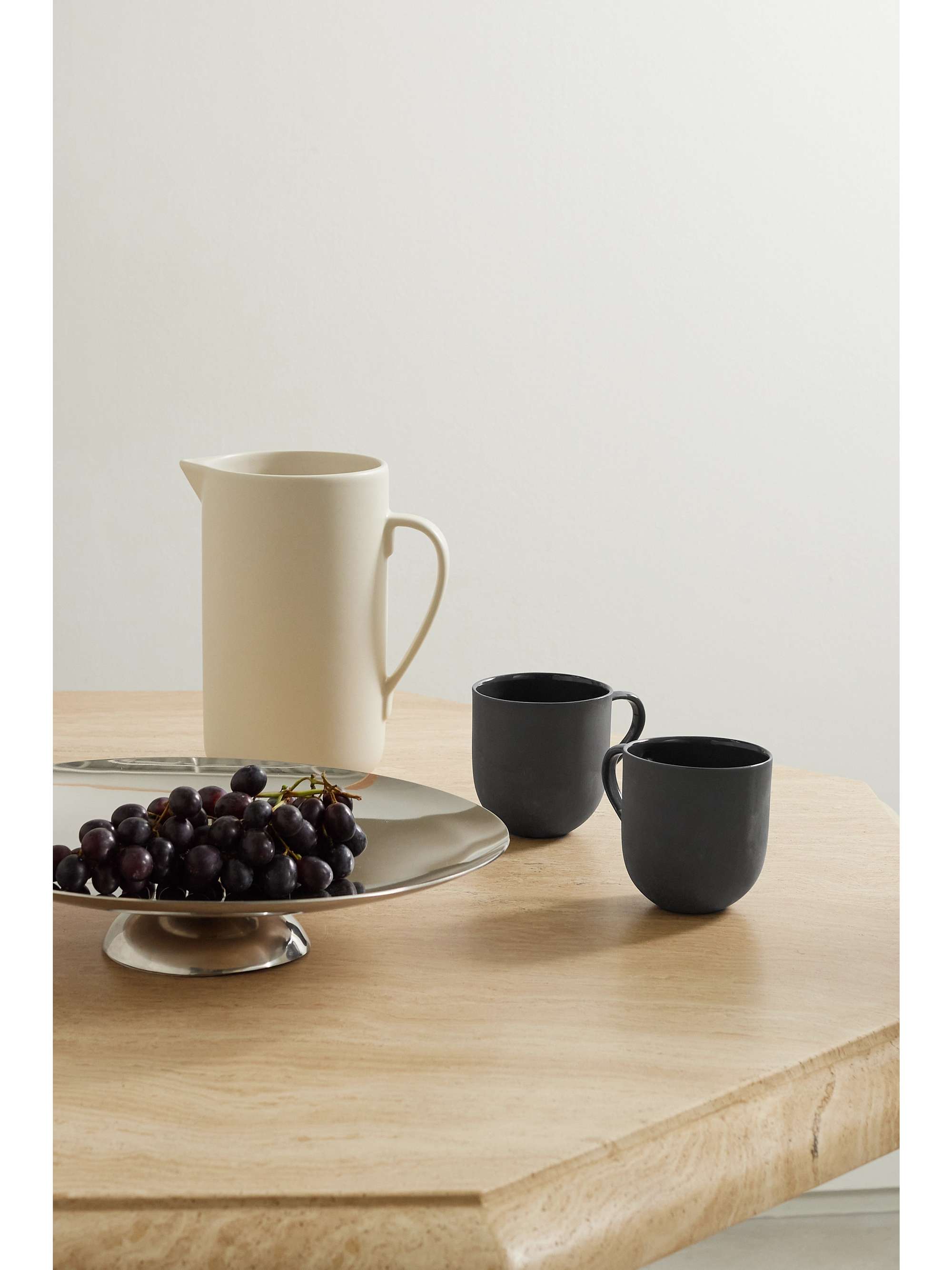 MUD AUSTRALIA + NET SUSTAIN Round set of two porcelain mugs | NET-A-PORTER