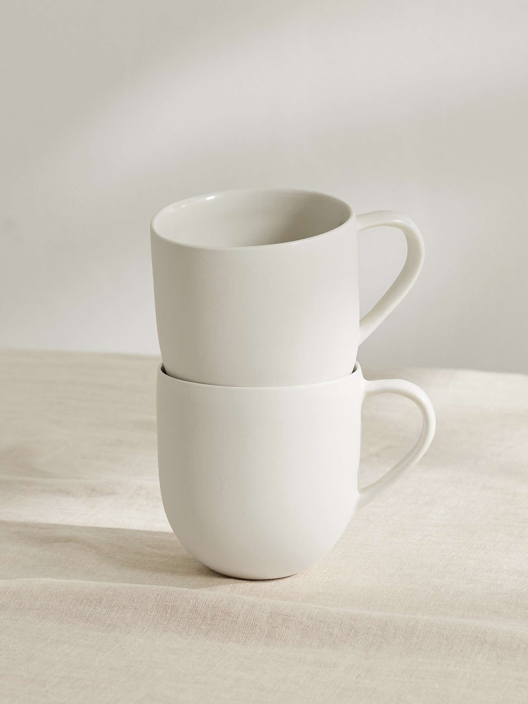 MUD AUSTRALIA + NET SUSTAIN Round set of two porcelain mugs | NET-A-PORTER