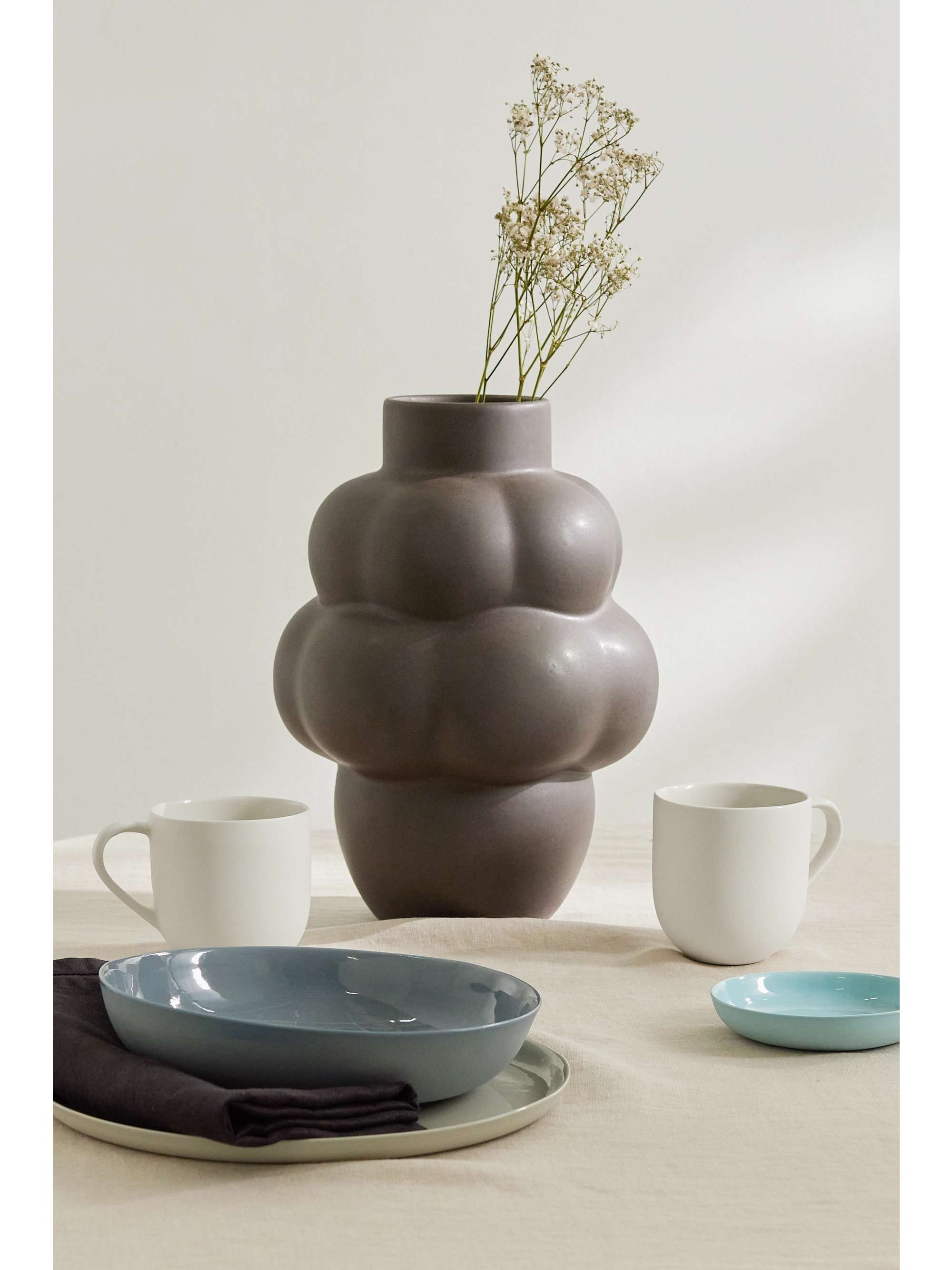 MUD AUSTRALIA + NET SUSTAIN Round set of two porcelain mugs | NET-A-PORTER