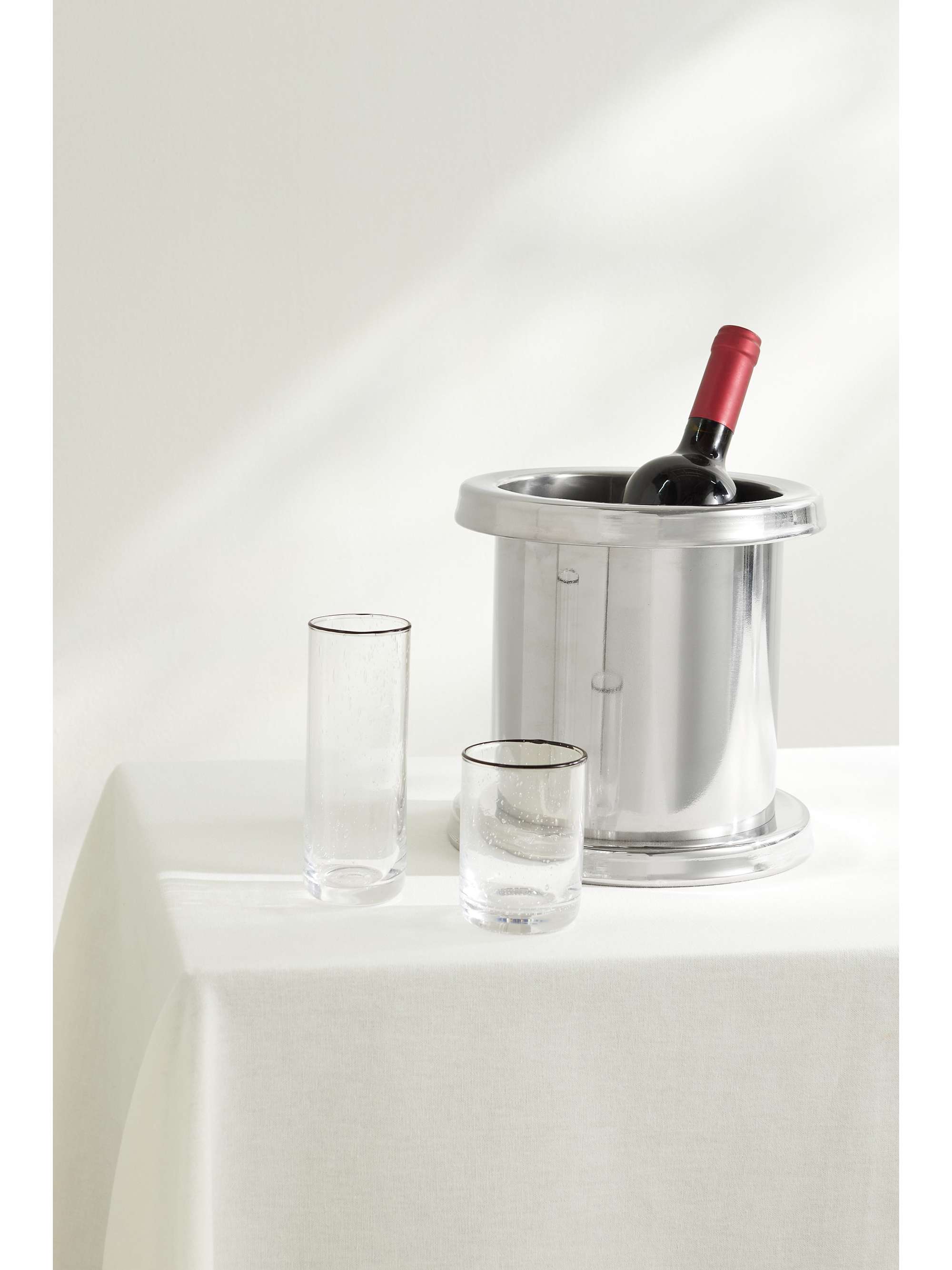 LOUISE ROE Stainless steel wine cooler | NET-A-PORTER