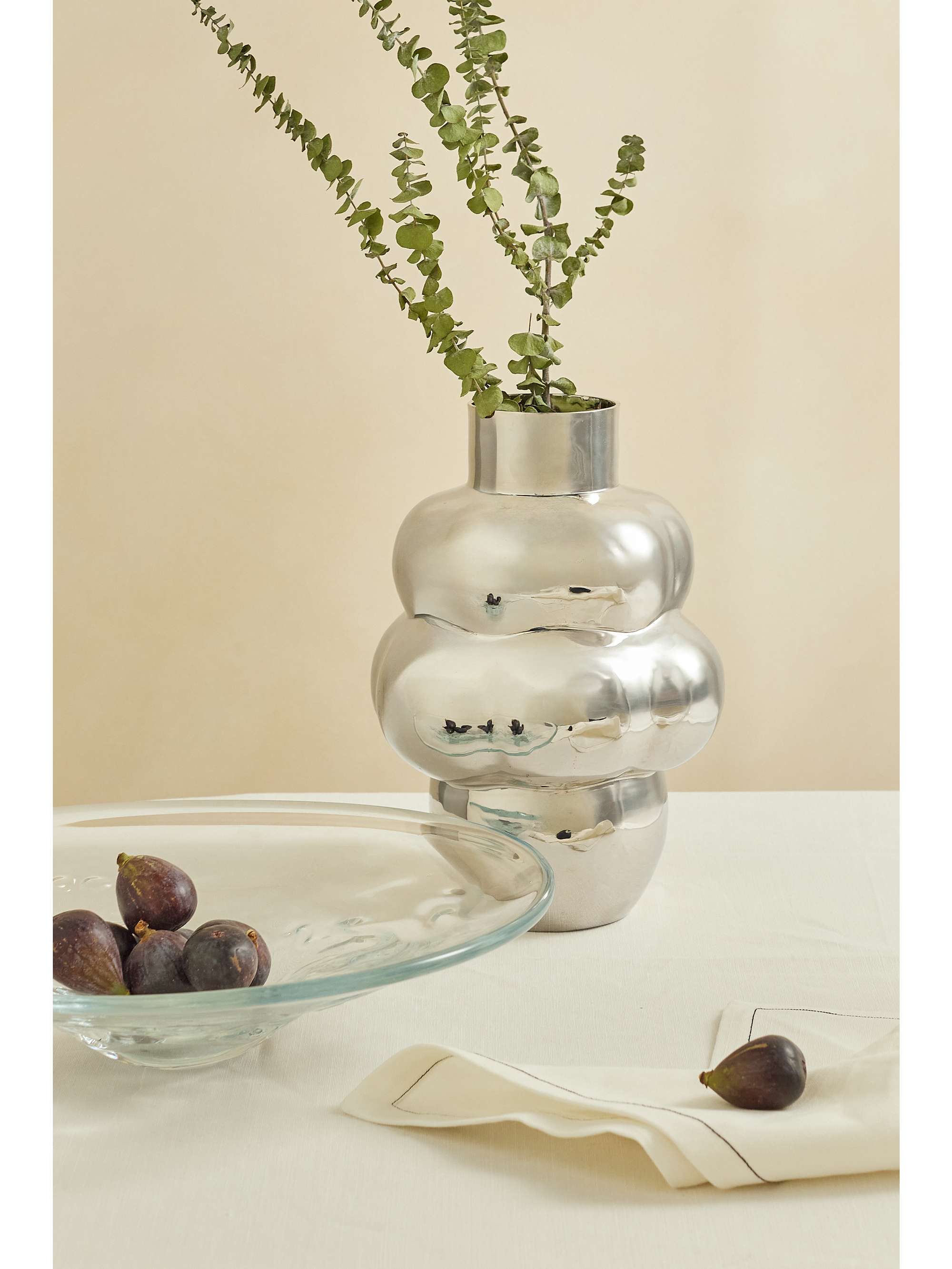 LOUISE ROE The Roe Studio Balloon Object 000 银色花瓶 | NET-A-PORTER