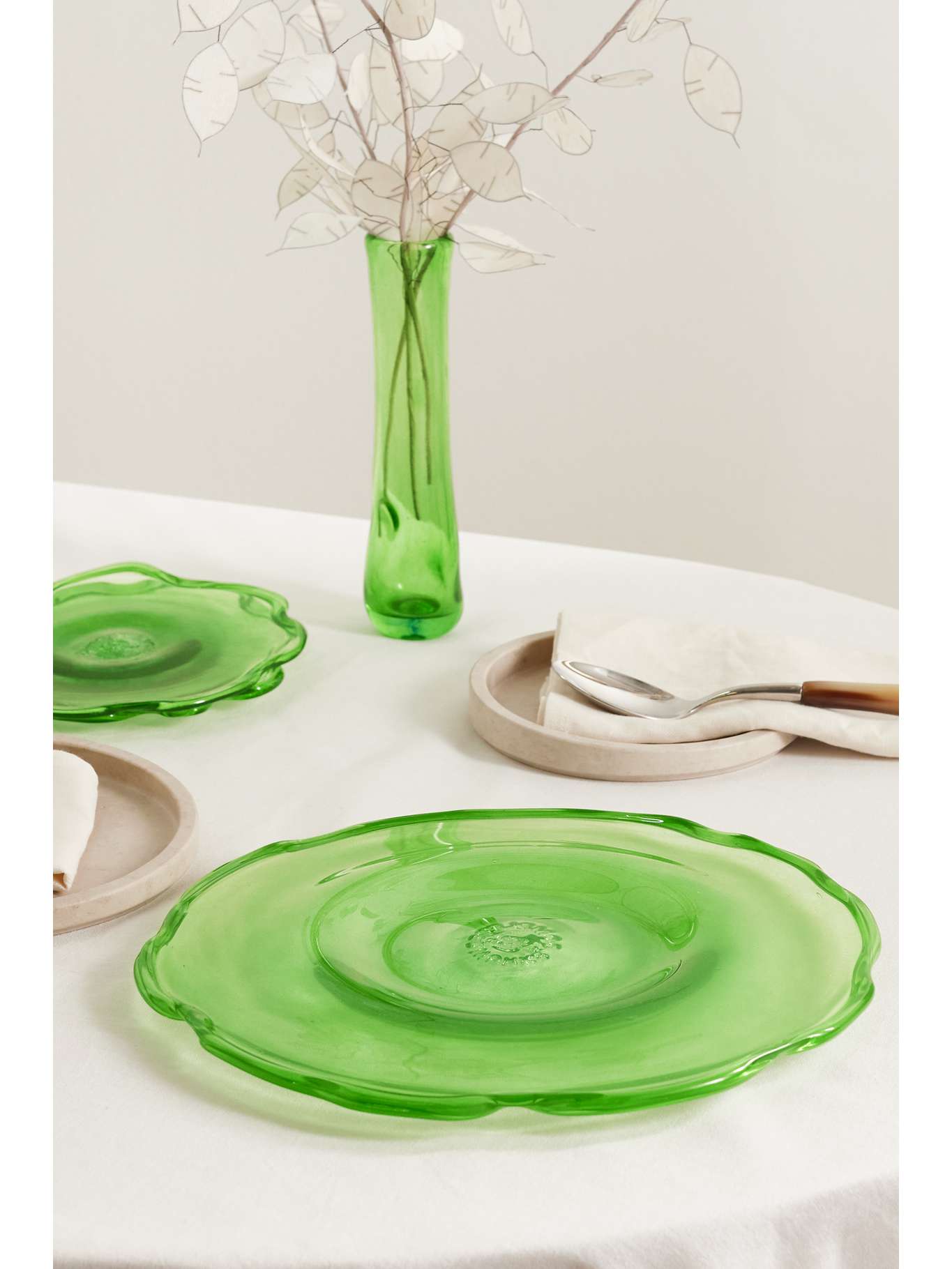 COMPLETEDWORKS Recycled-glass serving plate | NET-A-PORTER