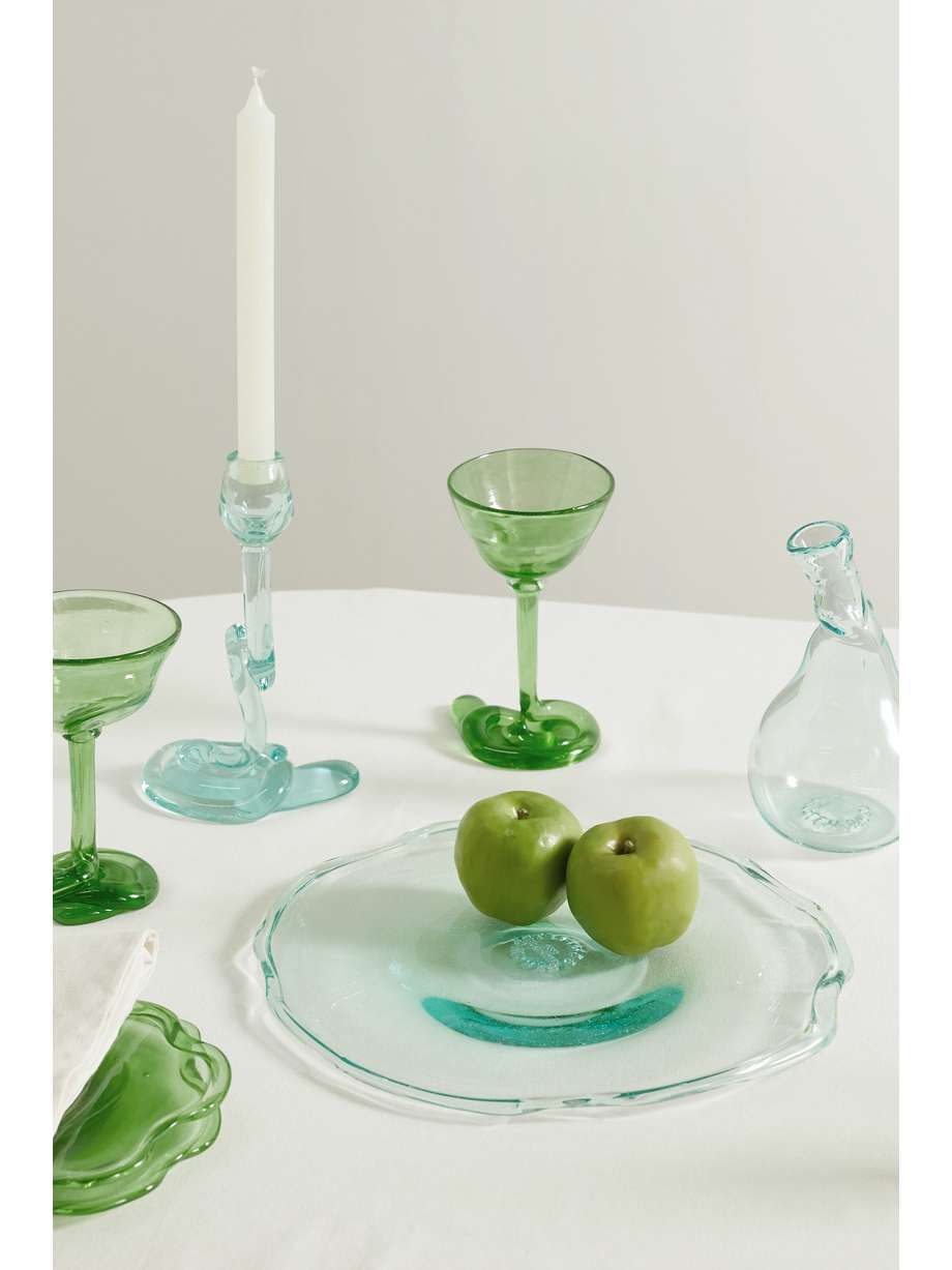 COMPLETEDWORKS Recycled glass serving plate | NET-A-PORTER