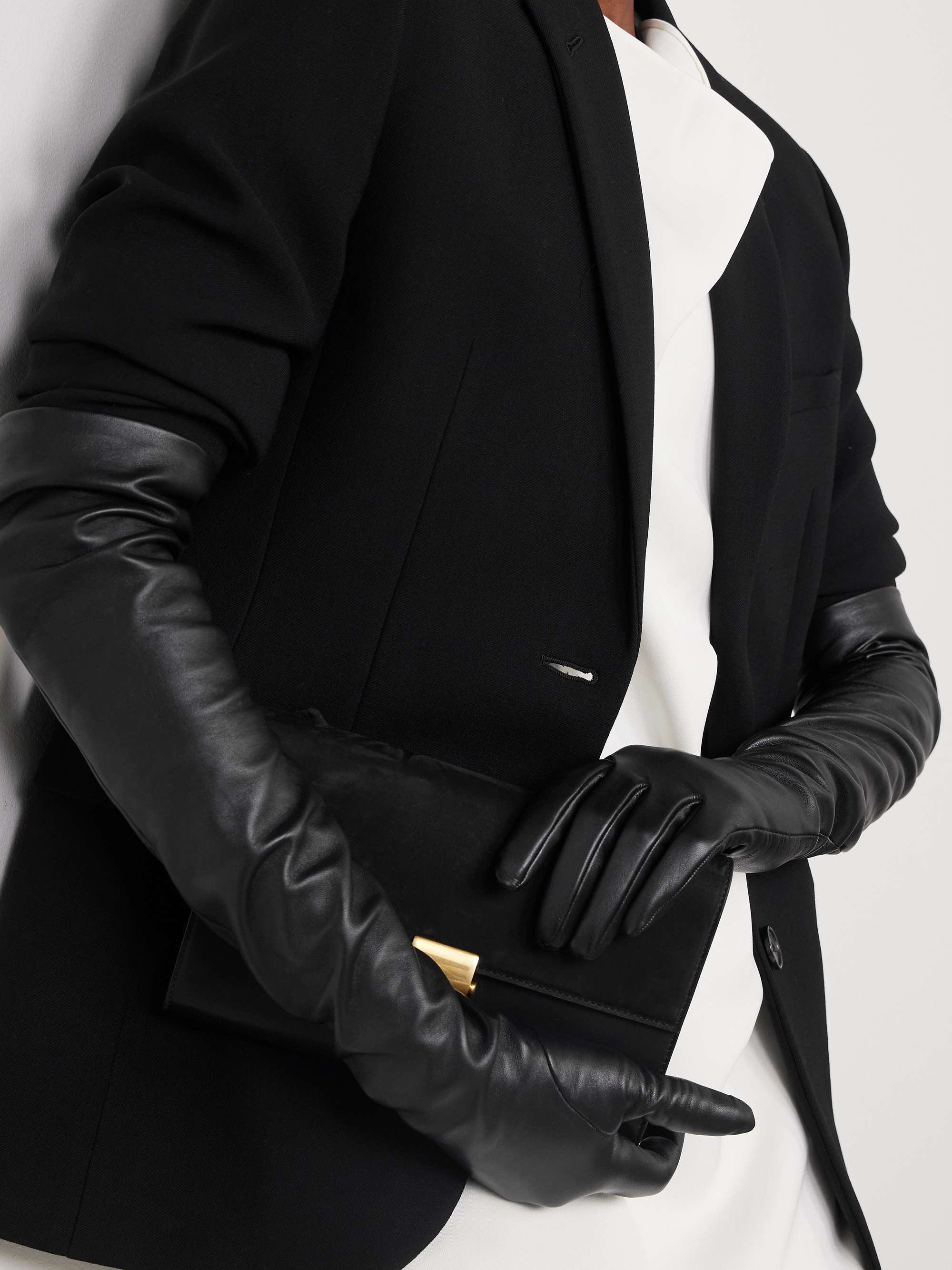 THE ROW Simon leather gloves | NET-A-PORTER