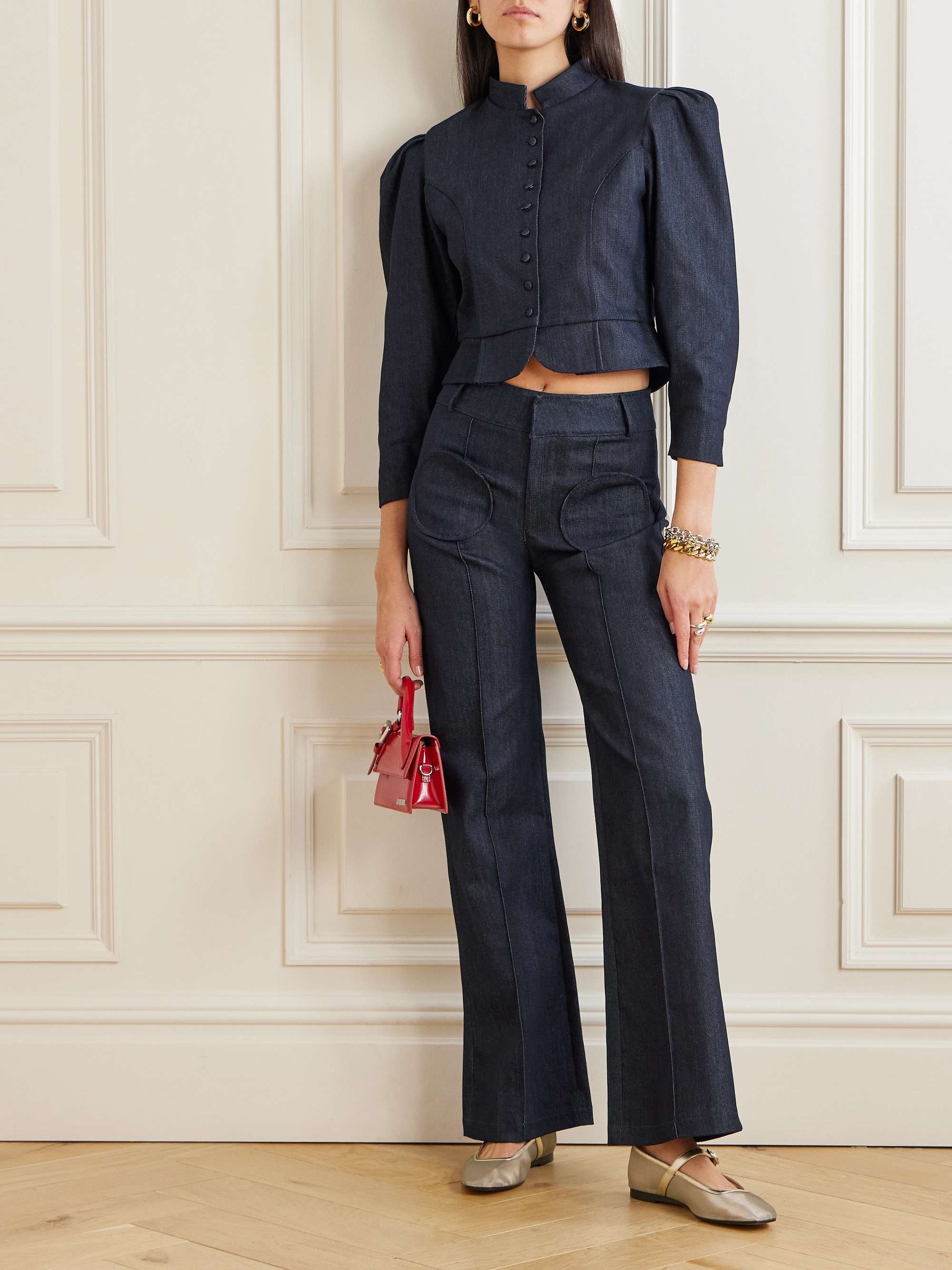DESTREE Olafur high-rise straight-leg jeans | NET-A-PORTER