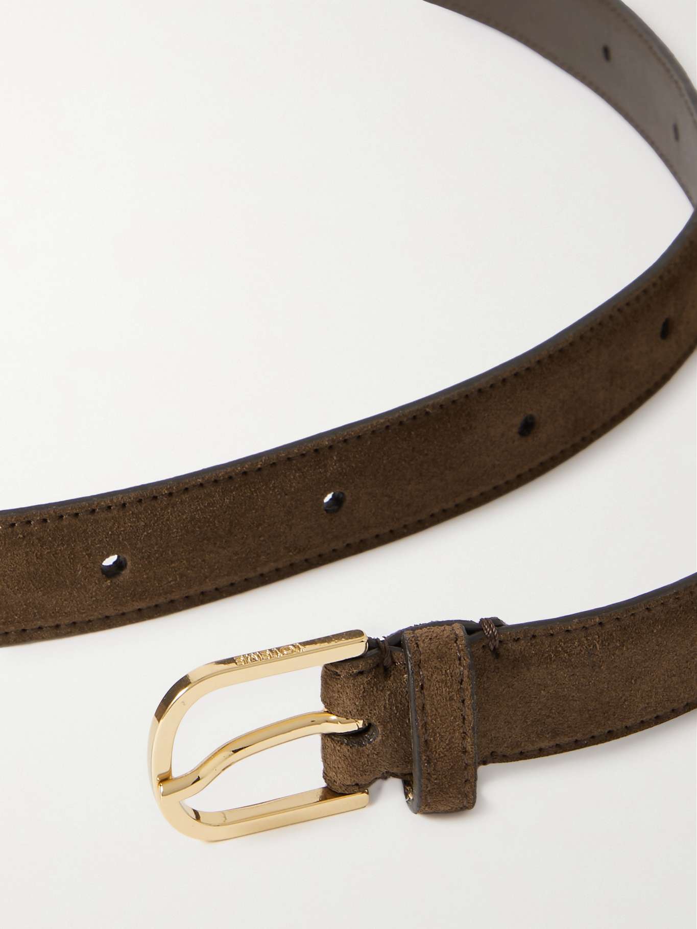 TOTEME Suede belt | NET-A-PORTER
