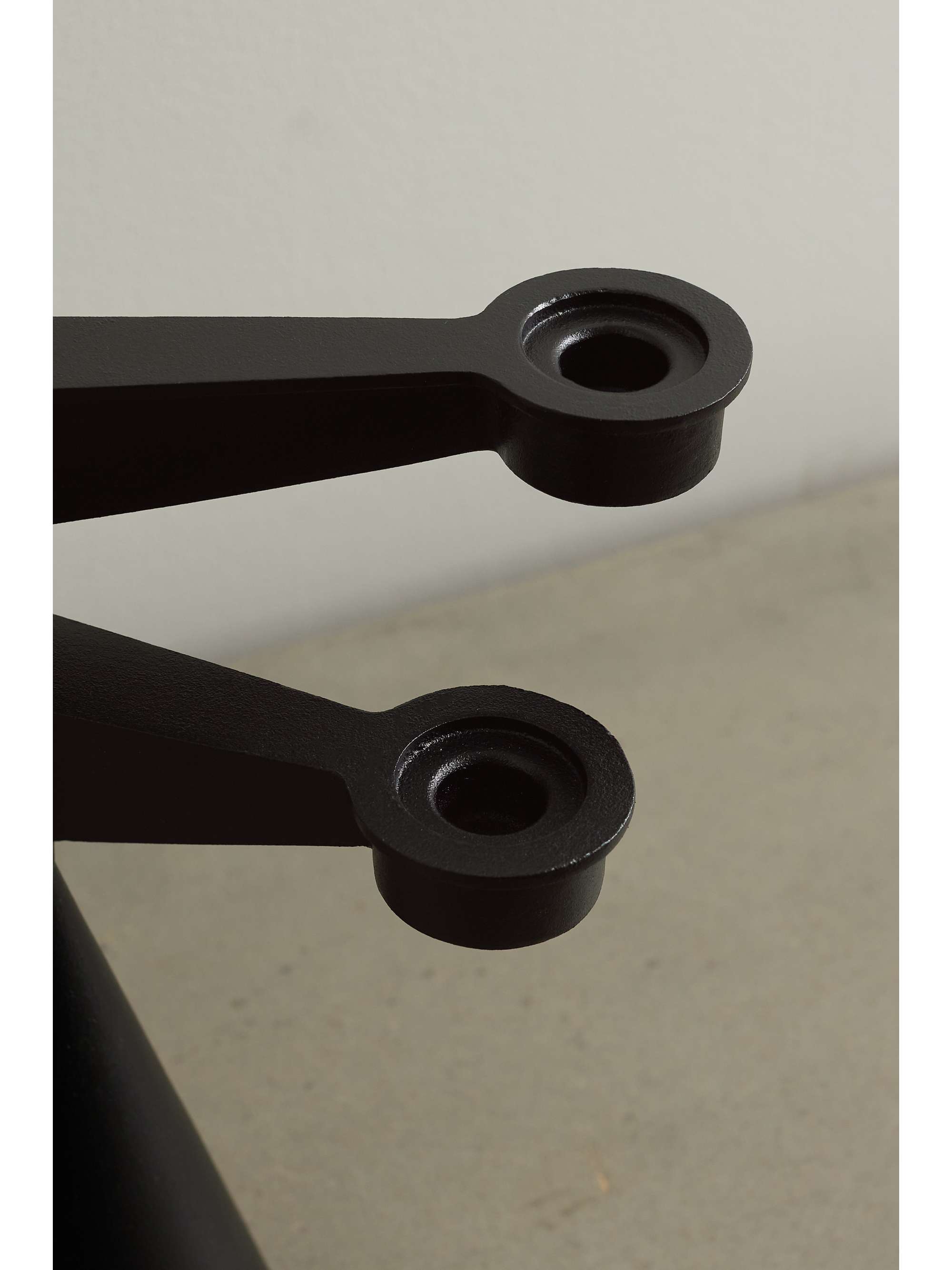 TOM DIXON Spin mini cast iron candelabra | NET-A-PORTER