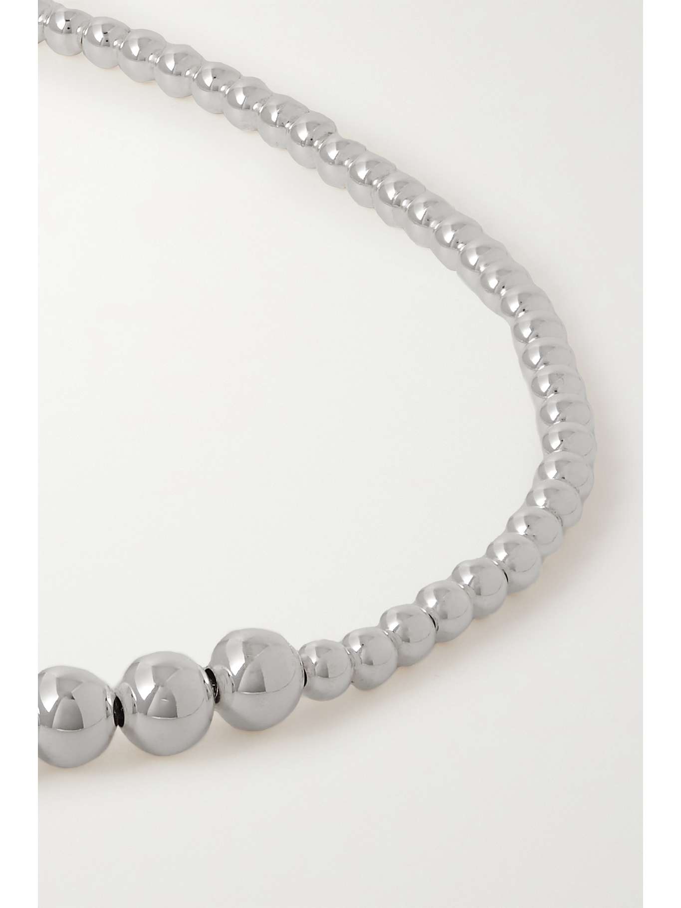 LIÉ STUDIO The Olivia silver necklace | NET-A-PORTER