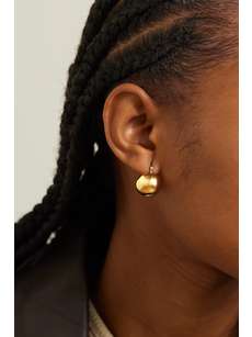 LIÉ STUDIO The Ingrid gold-plated earrings | NET-A-PORTER