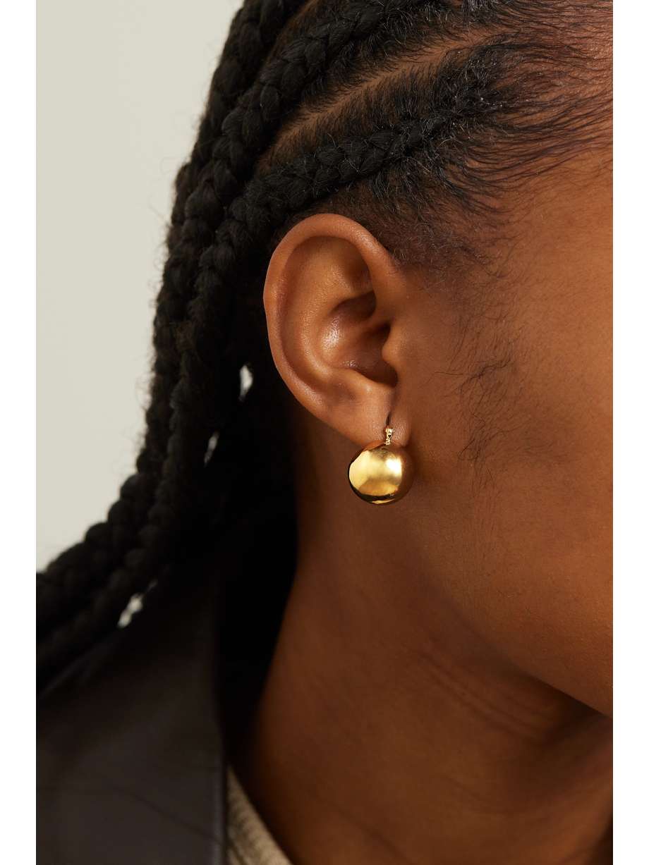 LIÉ STUDIO The Ingrid gold-plated earrings | NET-A-PORTER