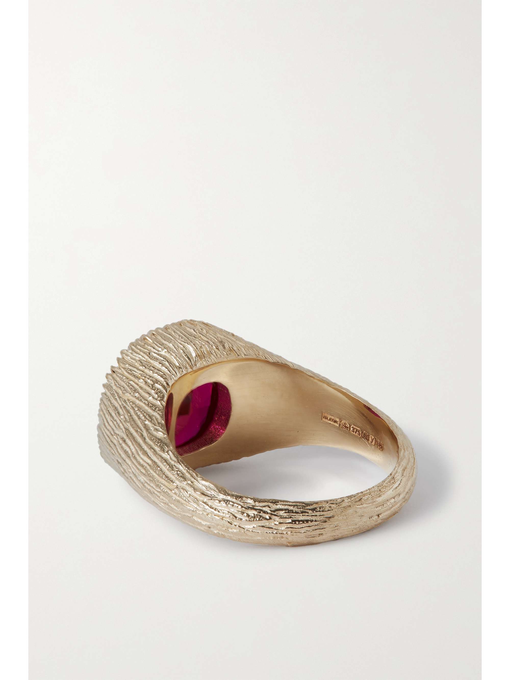 BLEUE BURNHAM + NET SUSTAIN Natures Smile 9-karat recycled gold ...