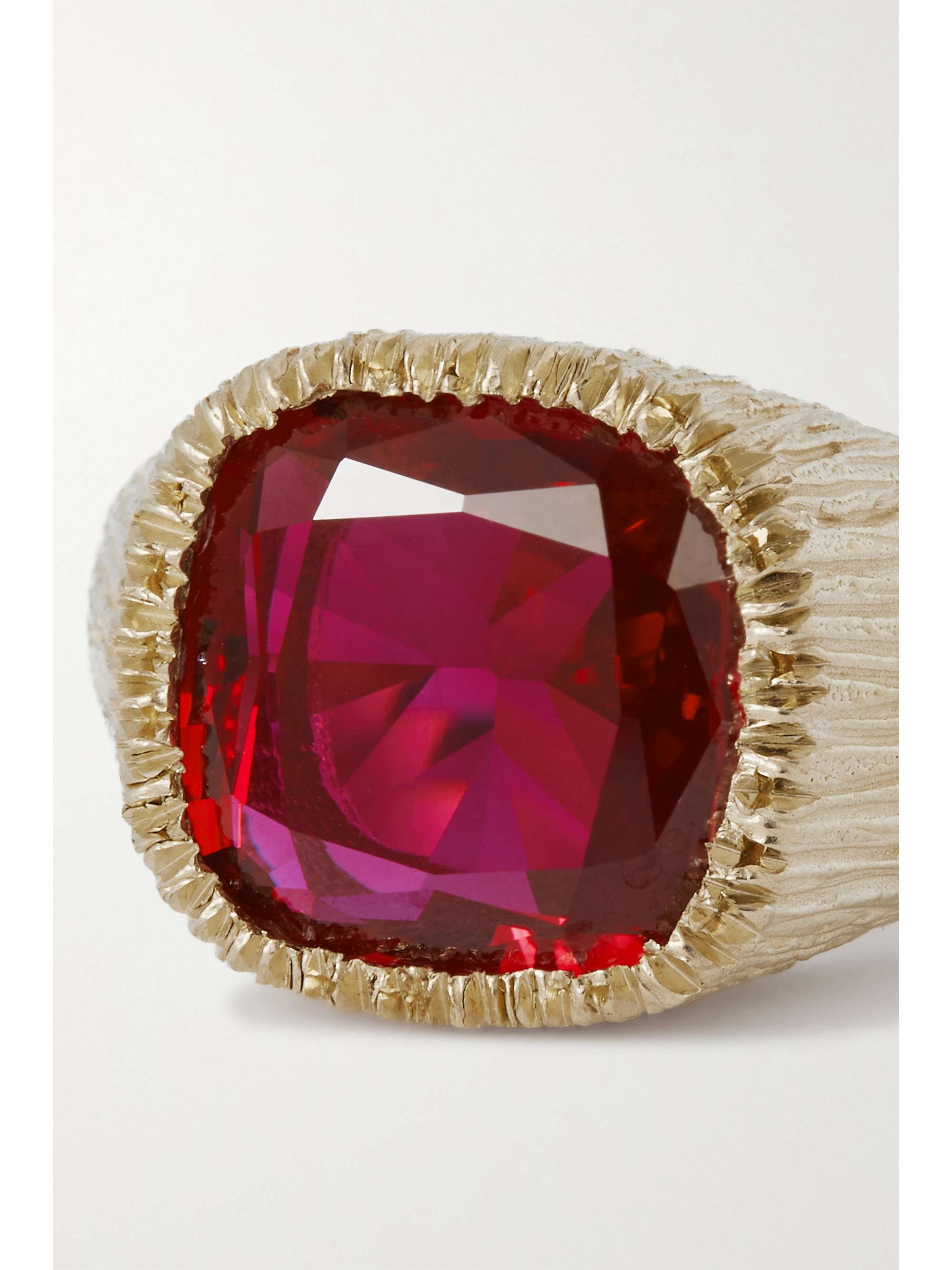 BLEUE BURNHAM + NET SUSTAIN Natures Smile 9-karat recycled gold ...