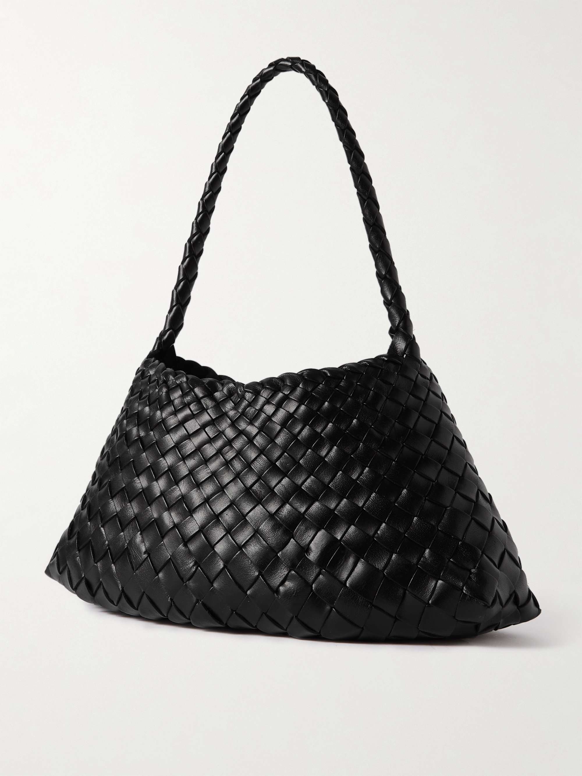 DRAGON DIFFUSION Rosanna mini woven leather tote | NET-A-PORTER