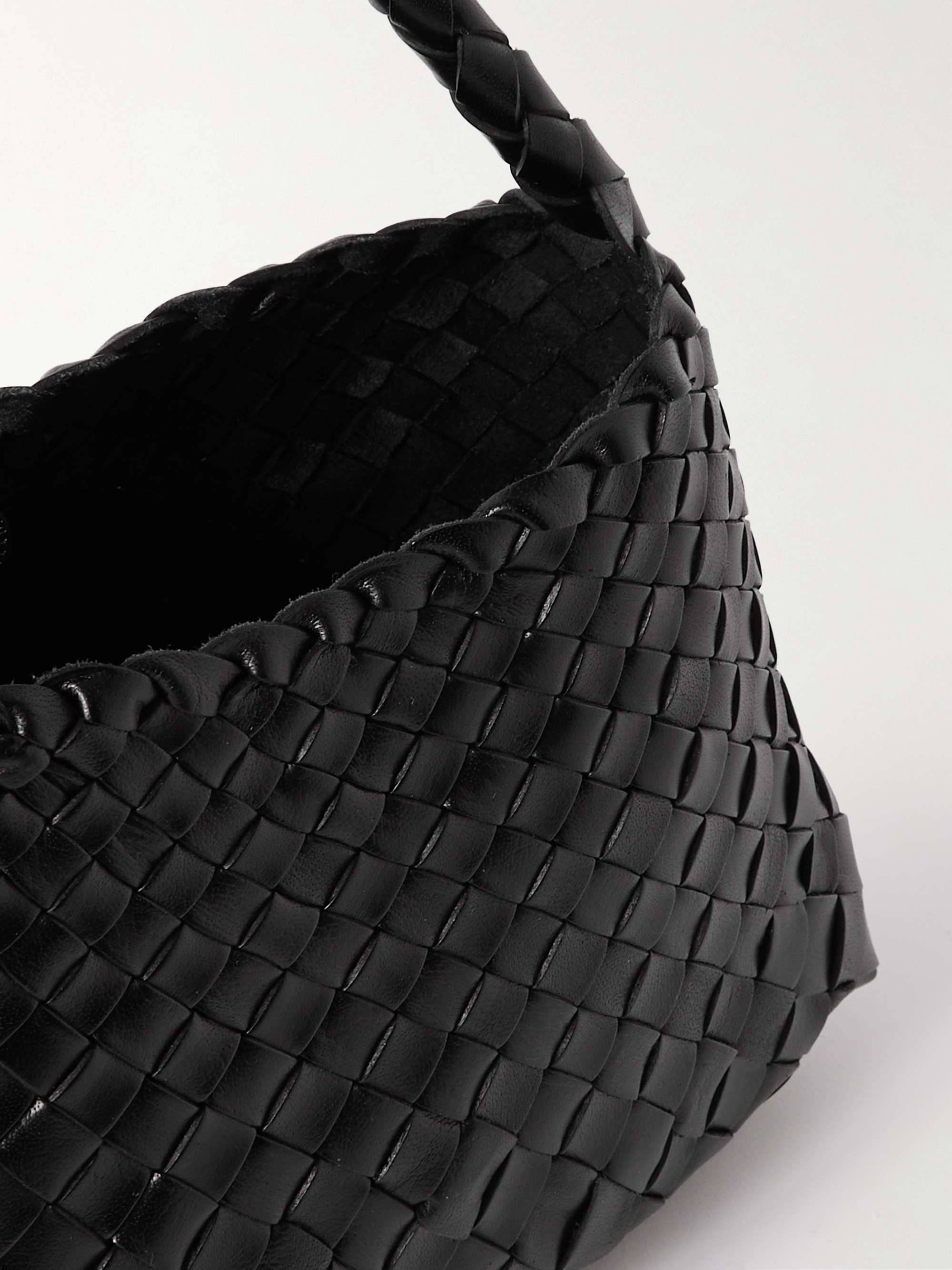 DRAGON DIFFUSION Rosanna mini woven leather tote | NET-A-PORTER