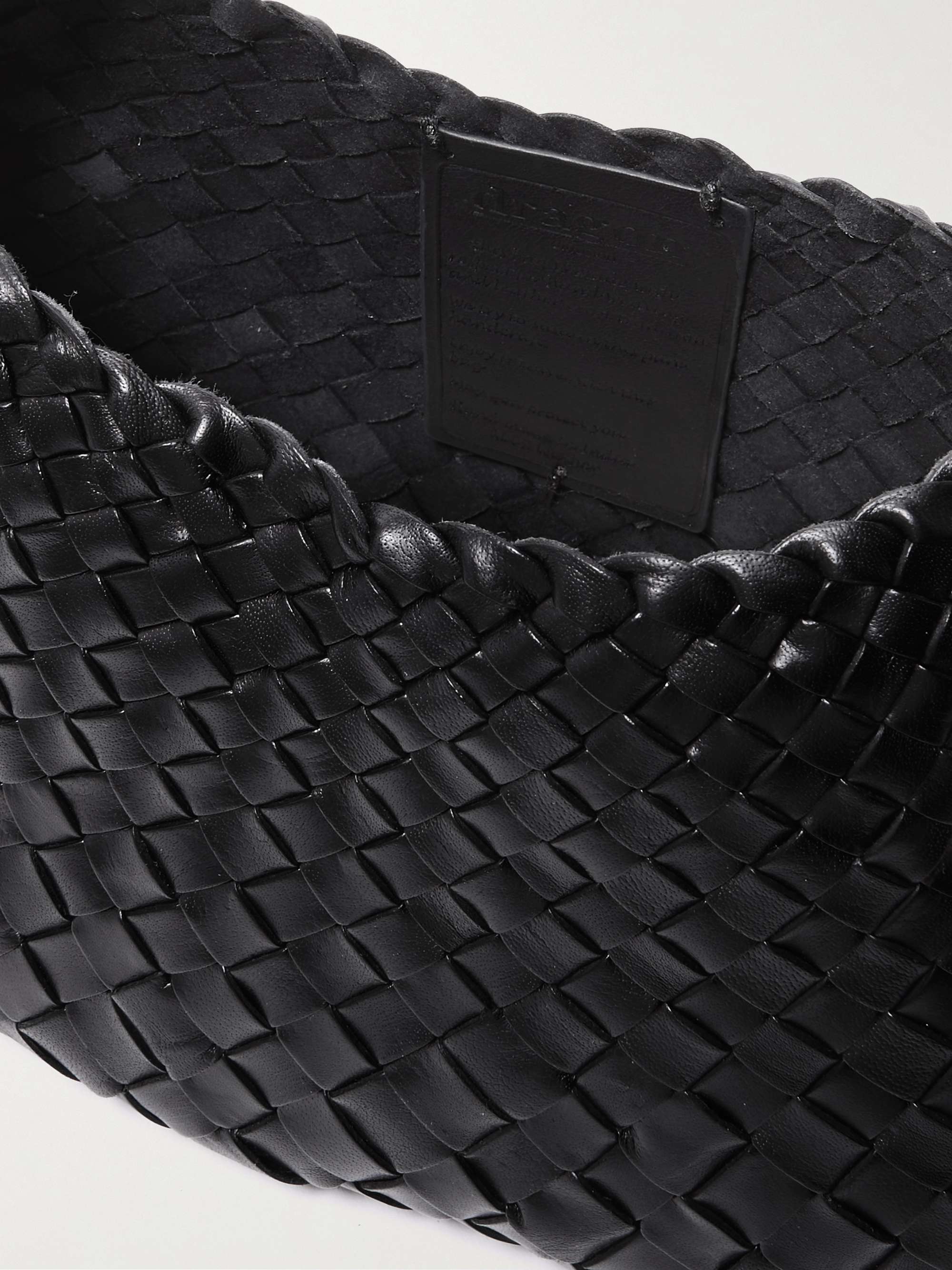 DRAGON DIFFUSION Rosanna mini woven leather tote | NET-A-PORTER