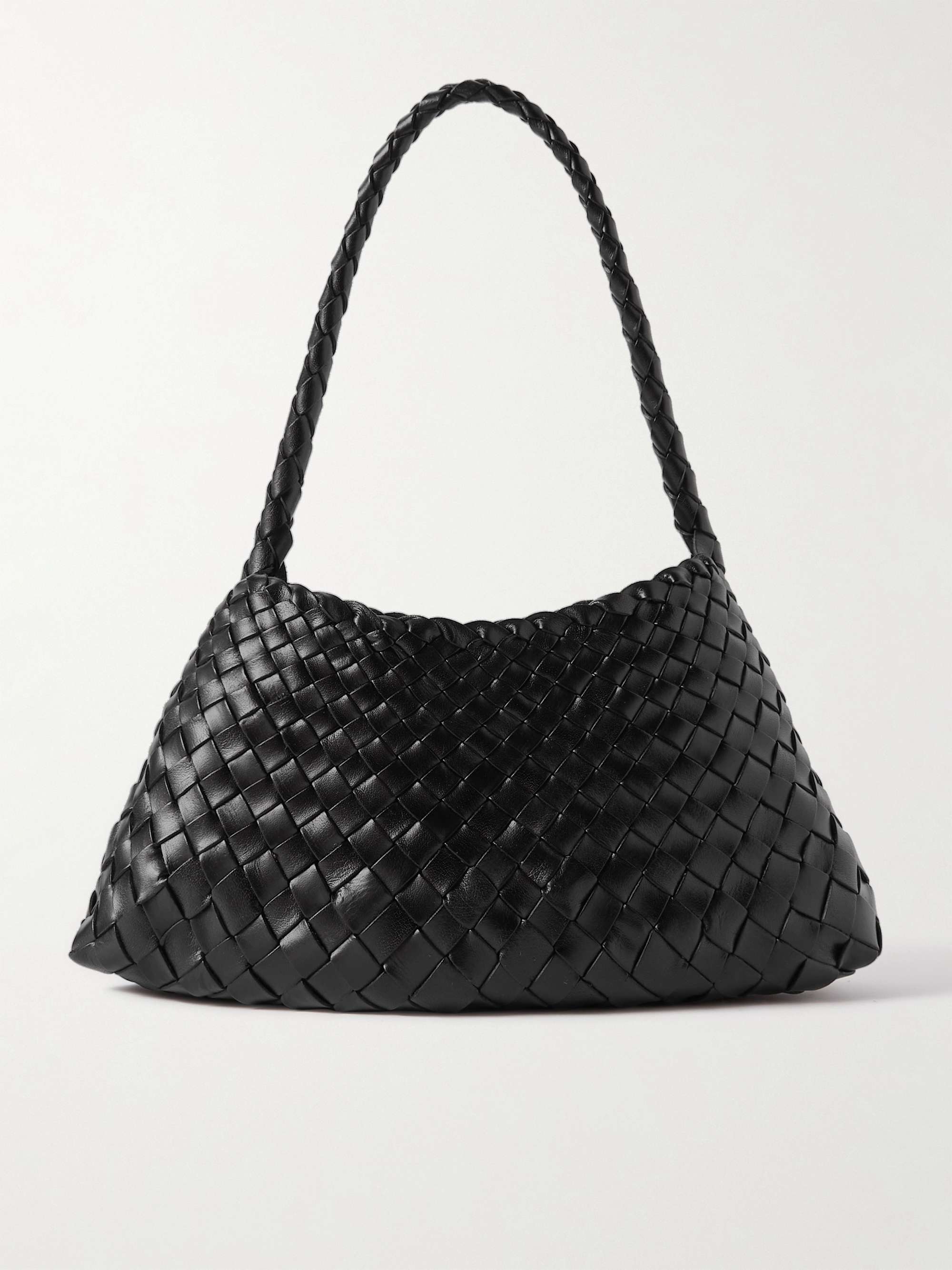 DRAGON DIFFUSION Rosanna mini woven leather tote | NET-A-PORTER