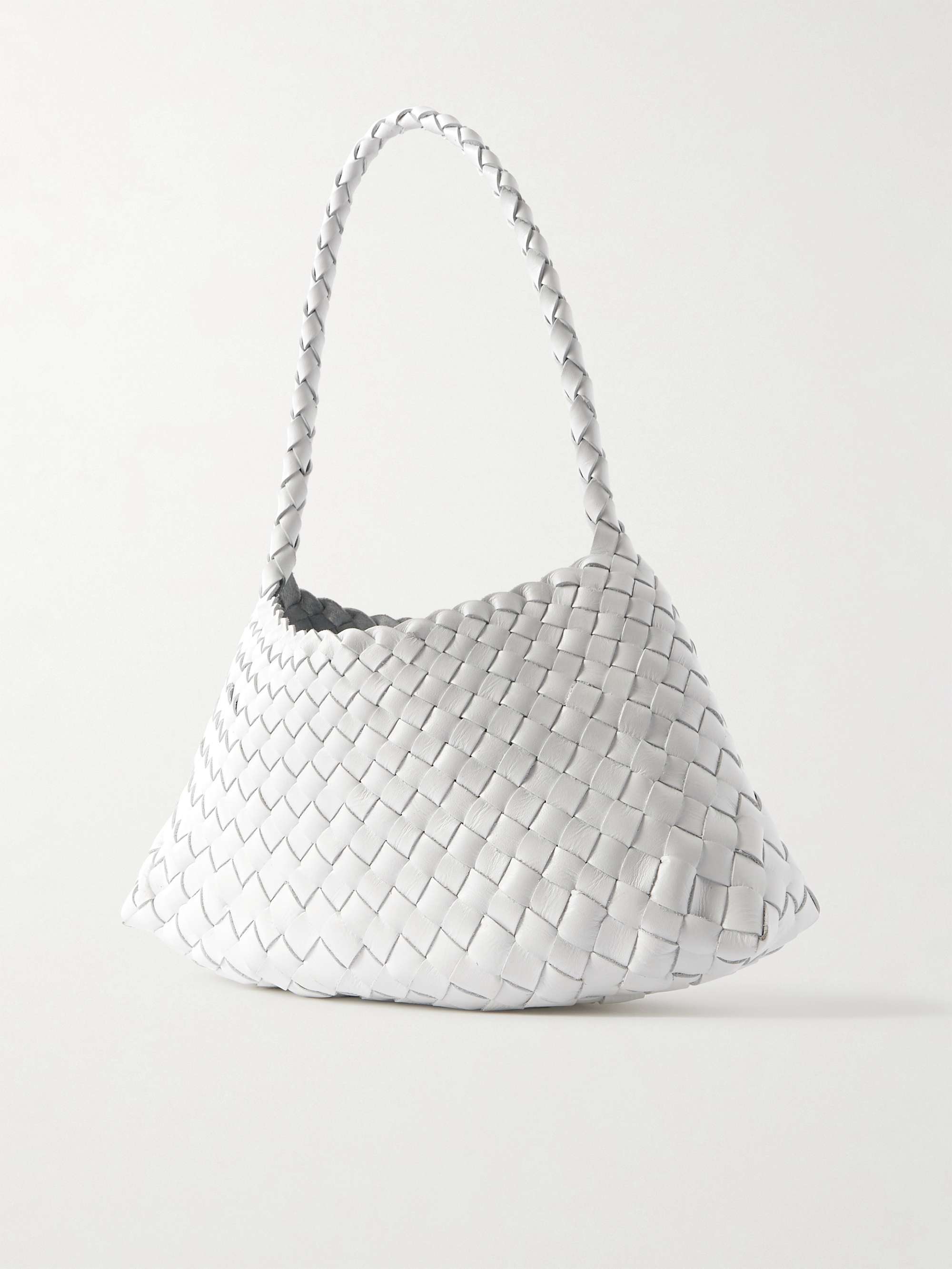 DRAGON DIFFUSION Rosanna mini woven leather tote | NET-A-PORTER
