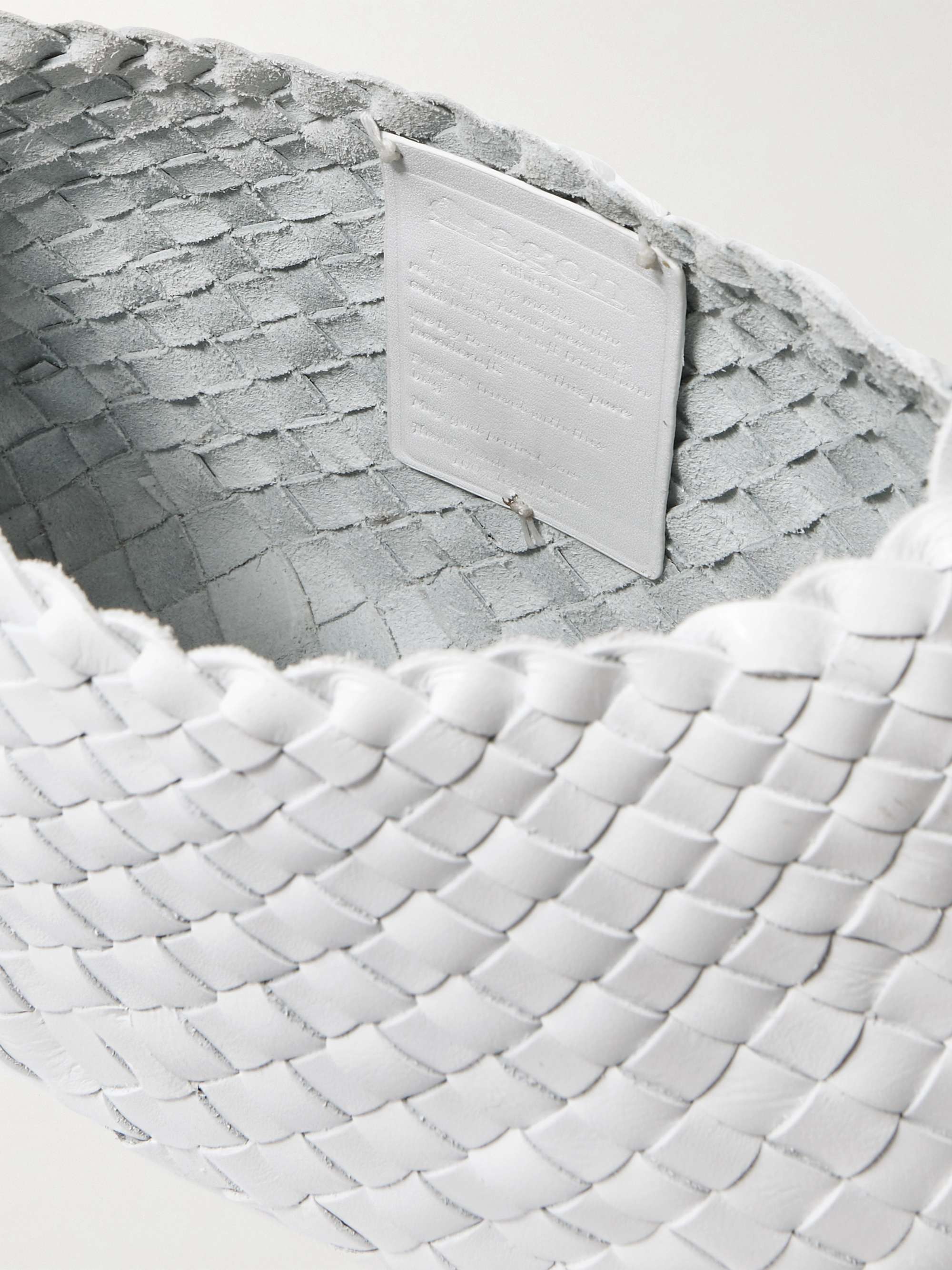 DRAGON DIFFUSION Rosanna mini woven leather tote | NET-A-PORTER