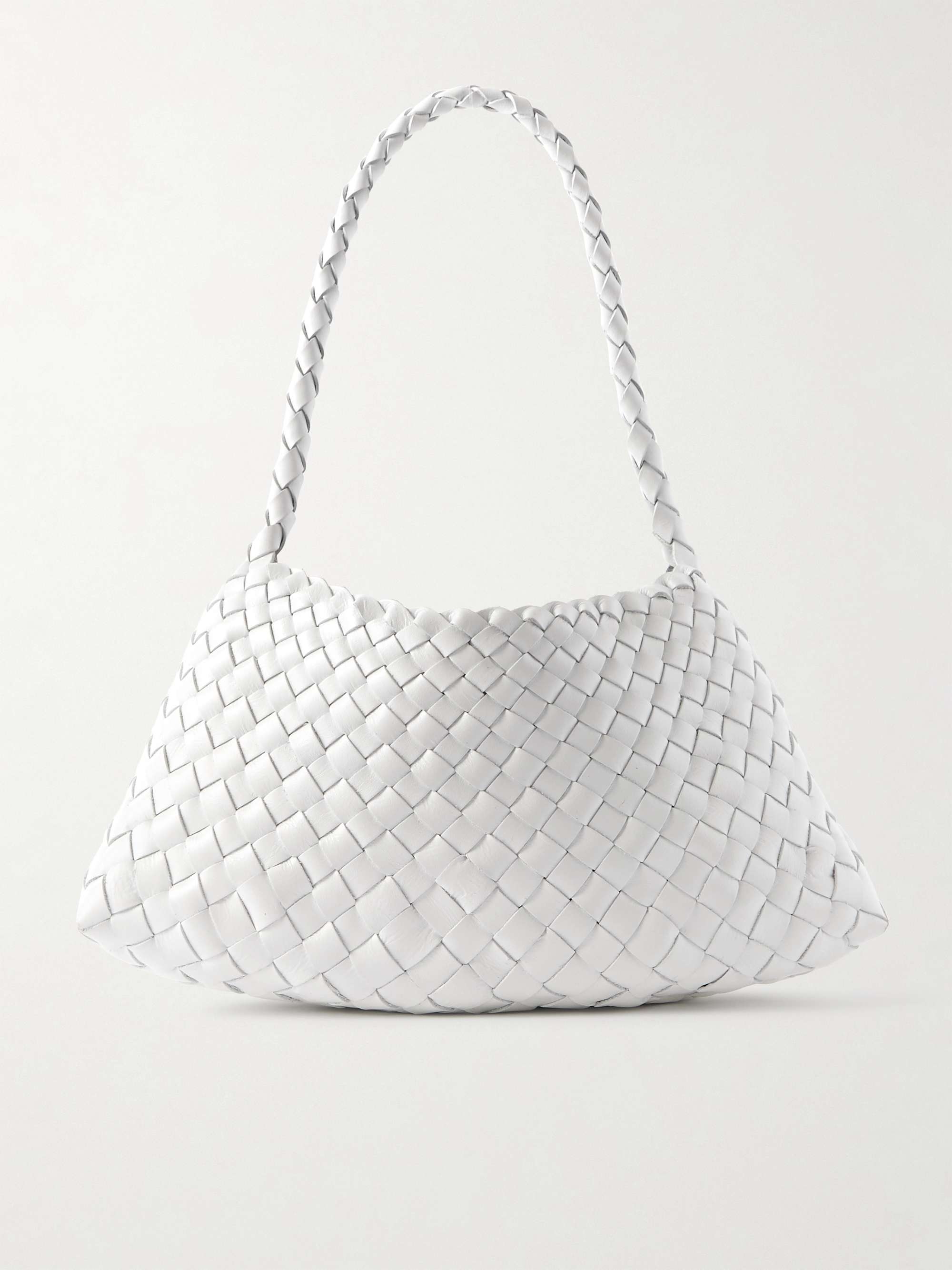 DRAGON DIFFUSION Rosanna mini woven leather tote | NET-A-PORTER
