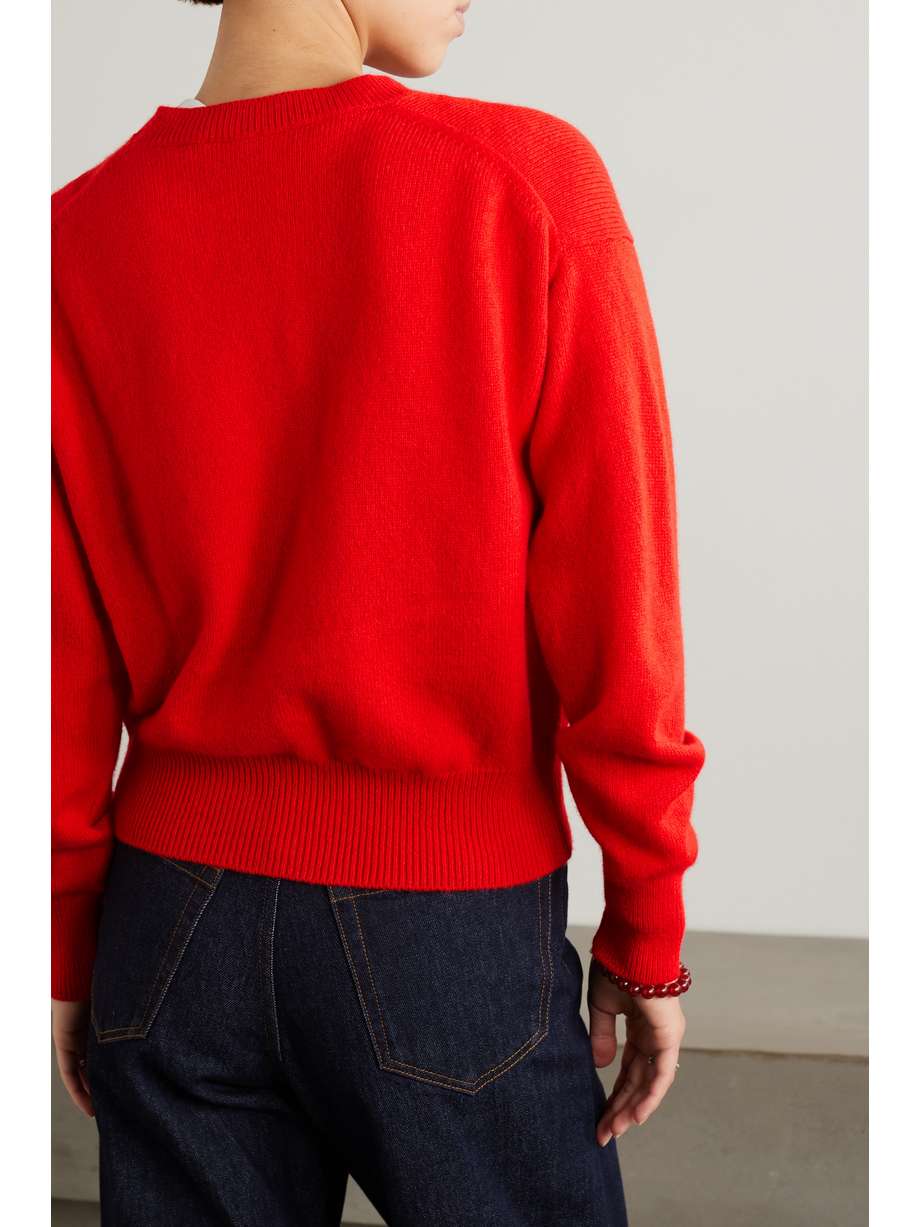 &DAUGHTER + NET SUSTAIN Ada wool cardigan | NET-A-PORTER