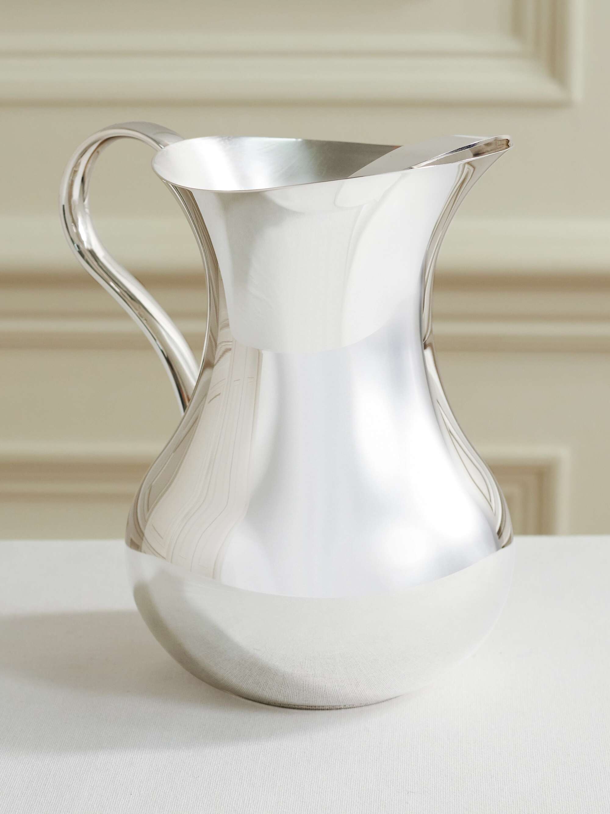 CHRISTOFLE Albi silver-plated water pitcher | NET-A-PORTER
