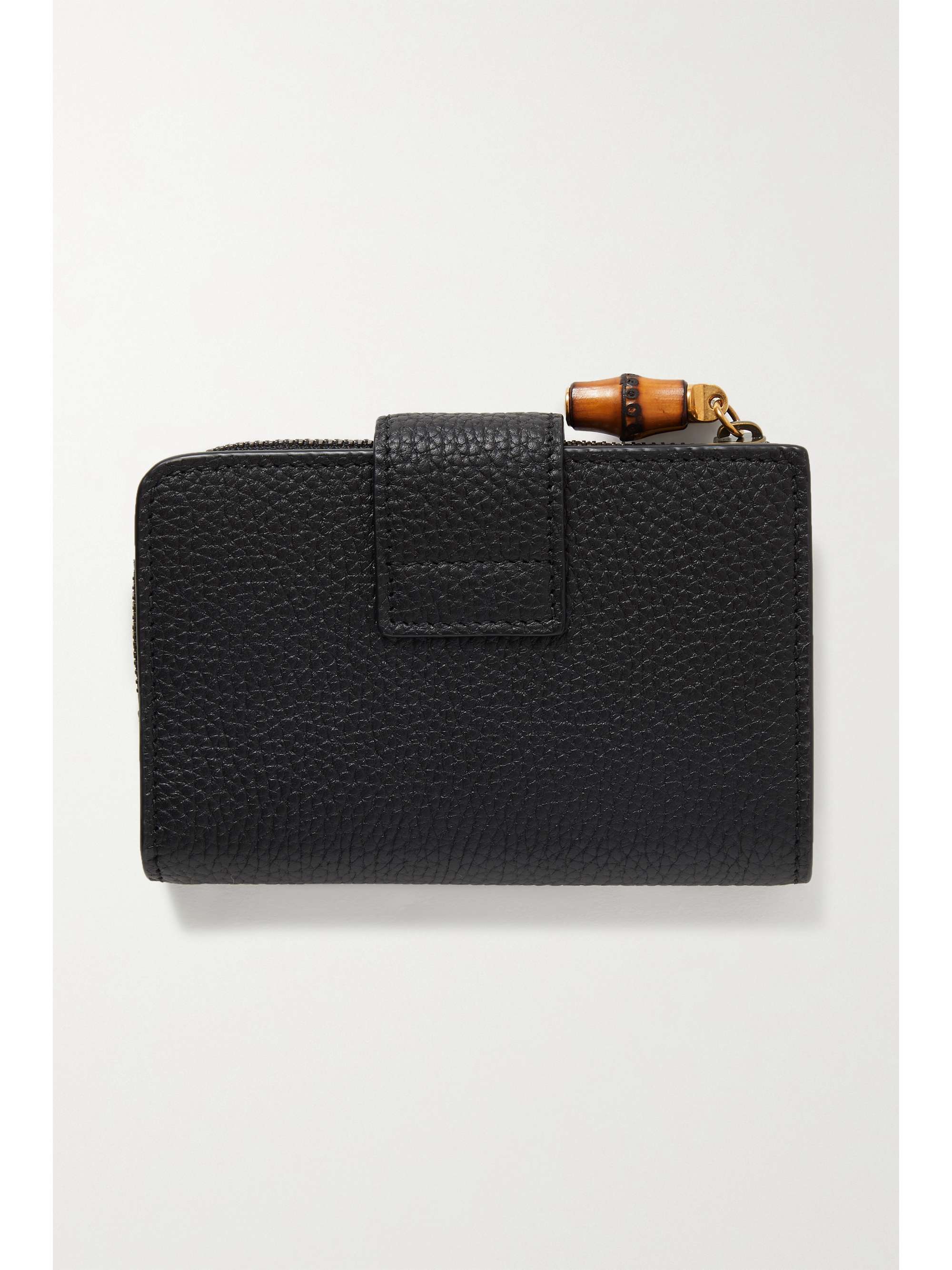 GUCCI Textured-leather wallet | NET-A-PORTER