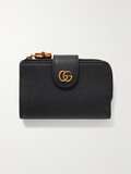 GUCCI Textured-leather wallet | NET-A-PORTER