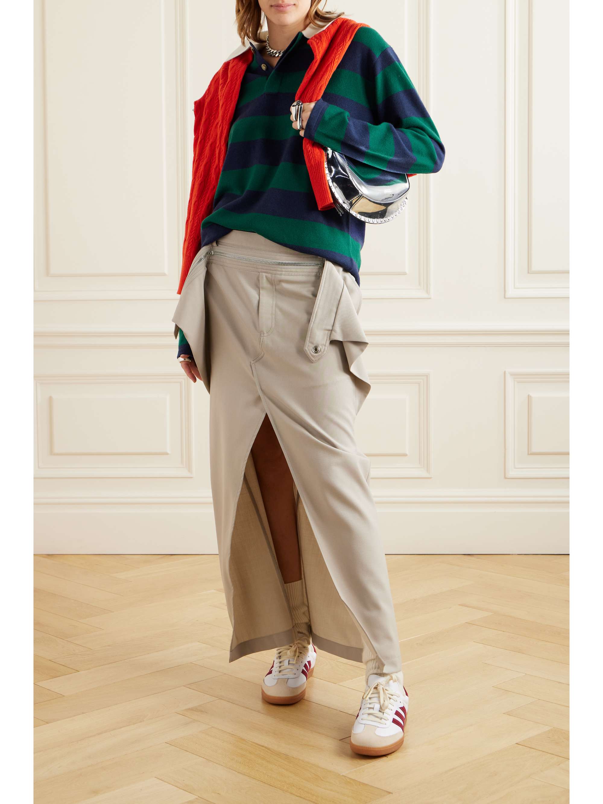 GUEST IN RESIDENCE Rugby oversized striped cashmere sweater | NET-A-PORTER