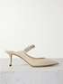 JIMMY CHOO Bing 65 crystal-embellished patent-leather mules | NET-A-PORTER
