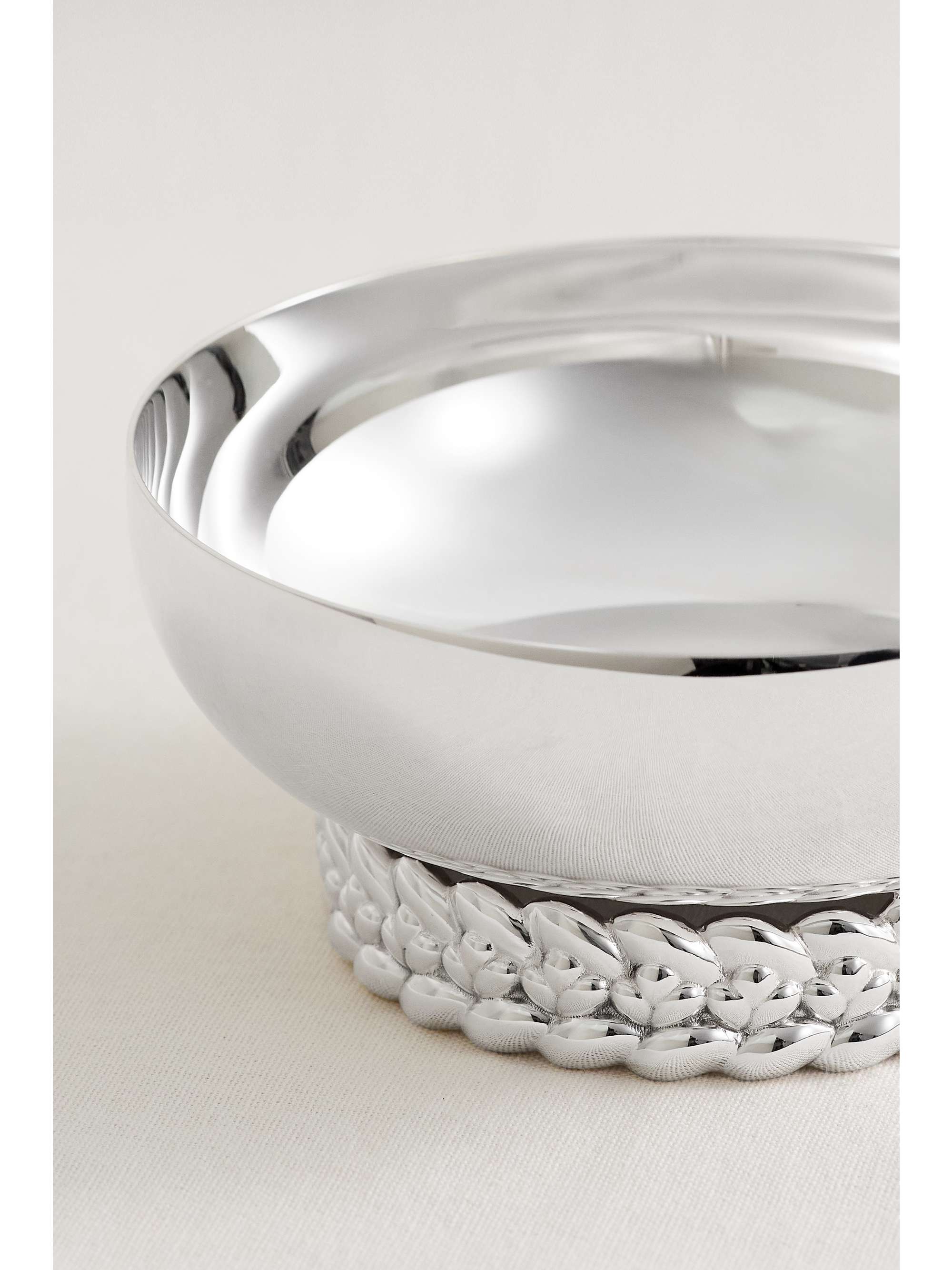 CHRISTOFLE Babylone small silver-plated bowl | NET-A-PORTER