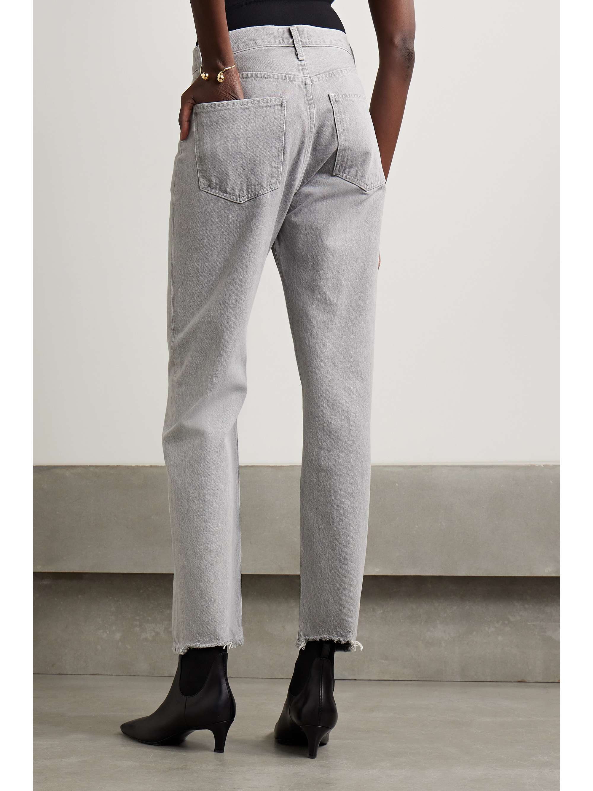 AGOLDE 90's Pinch Waist high-rise straight-leg jeans | NET-A-PORTER
