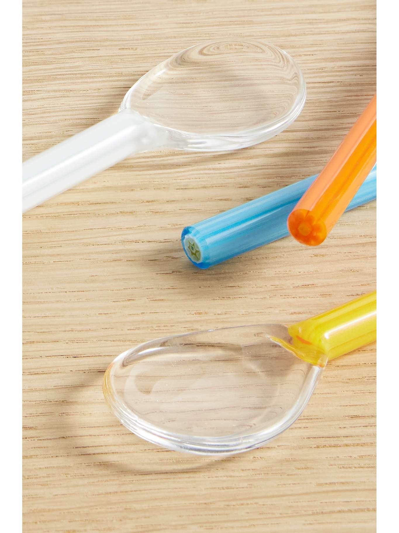 Primavera set of eight glass gelato spoons | NET-A-PORTER